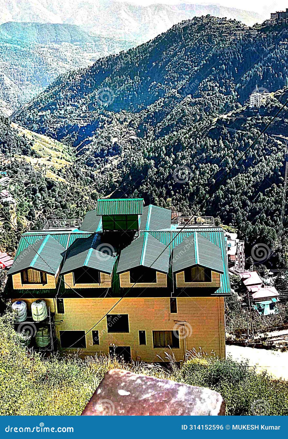 Shimala ???? Himachal Pradesh Stock Photo - Image of shimala, himachal ...