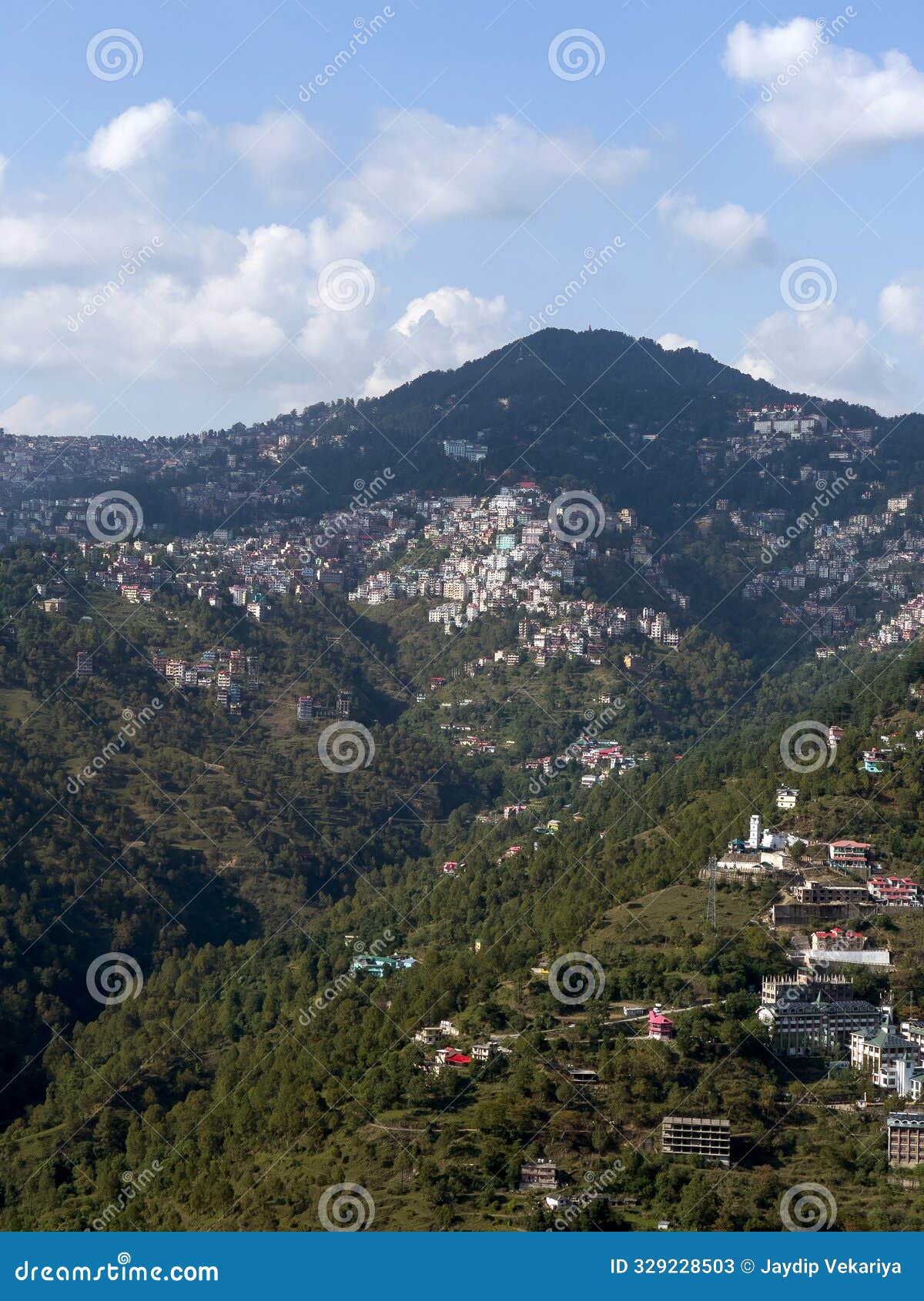 Shimla, the Queen of Hills, Himachal Pradesh, India Stock Image - Image ...