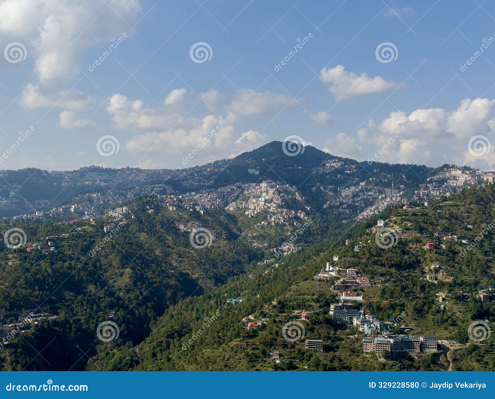 Shimla, the Queen of Hills, Himachal Pradesh, India Stock Photo - Image ...