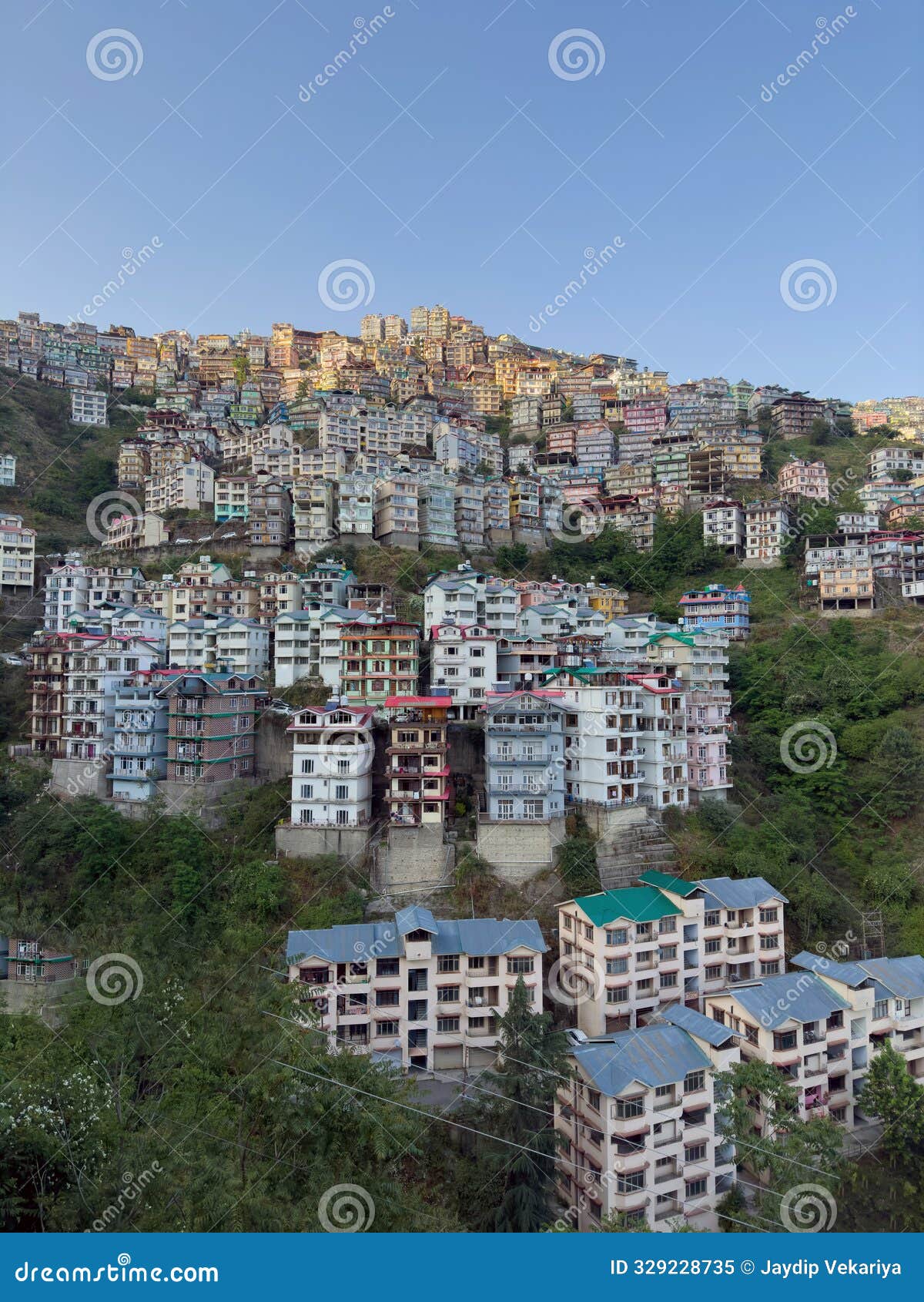 Shimla, the Queen of Hills, Himachal Pradesh, India Stock Image - Image ...