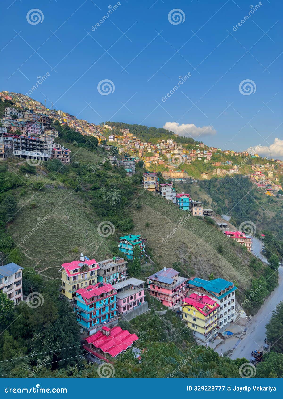 Shimla, the Queen of Hills, Himachal Pradesh, India Stock Image - Image ...