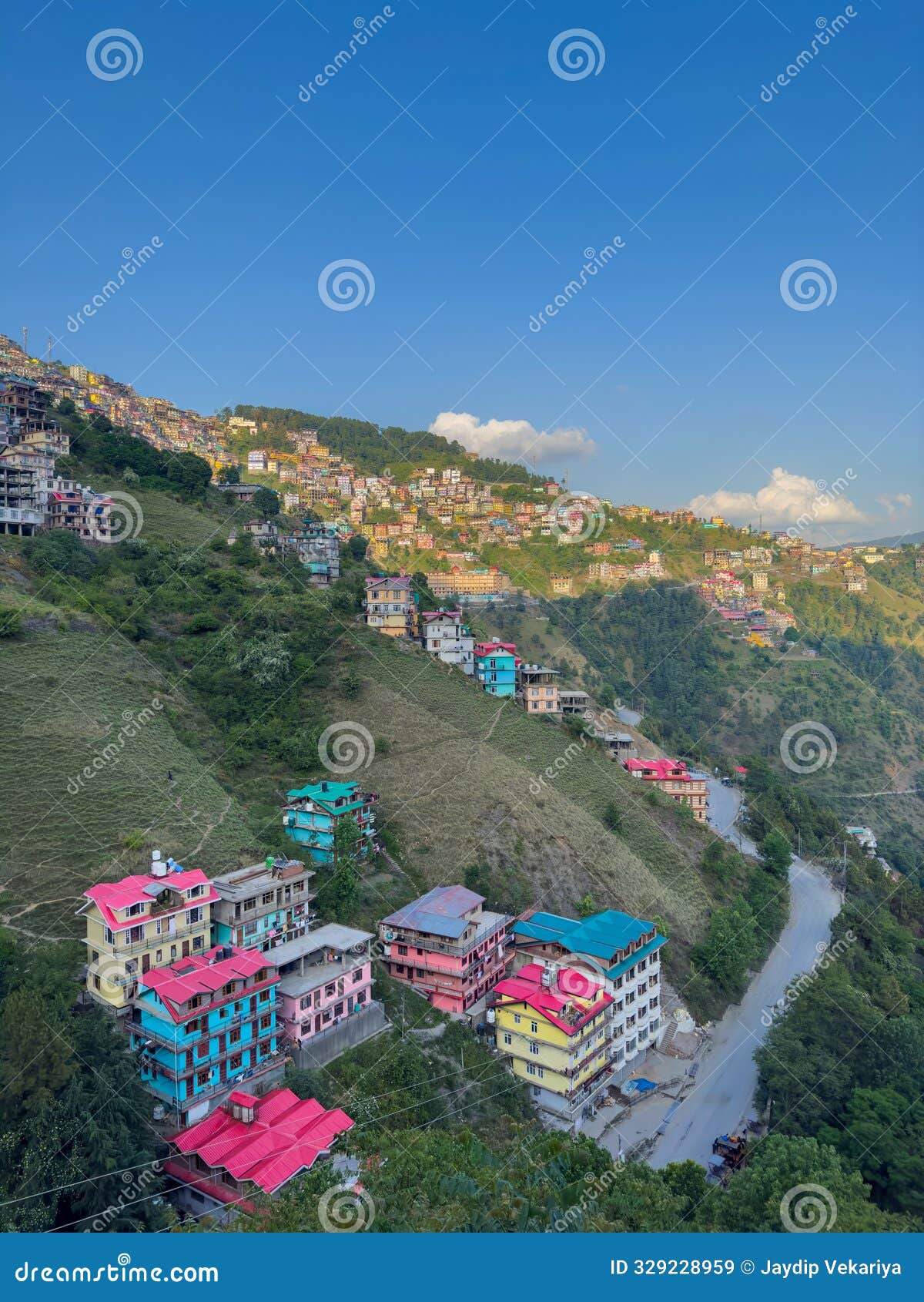 Shimla, the Queen of Hills, Himachal Pradesh, India Stock Image - Image ...