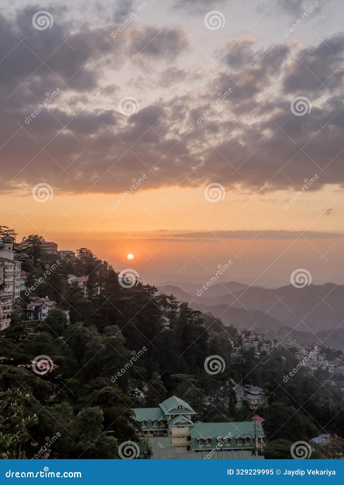 Shimla, the Queen of Hills, Himachal Pradesh, India Stock Image - Image ...