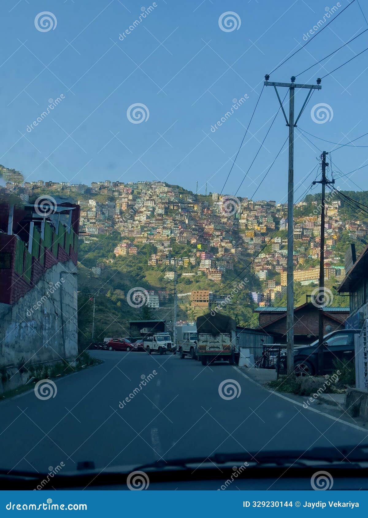 Shimla, the Queen of Hills, Himachal Pradesh, India Stock Photo - Image ...
