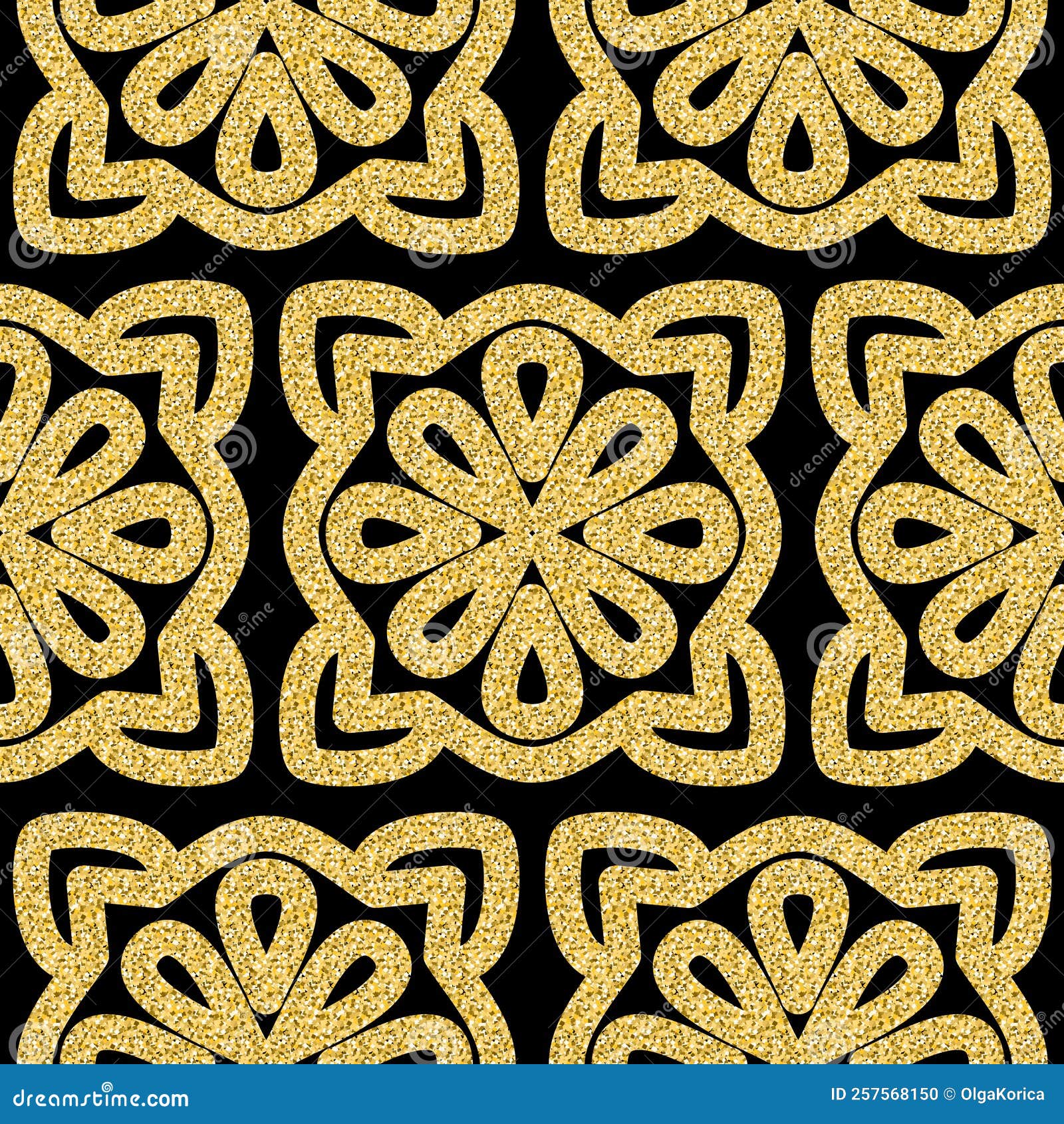 BLACK ARABESQUE Cartoon Vector | CartoonDealer.com #12549291