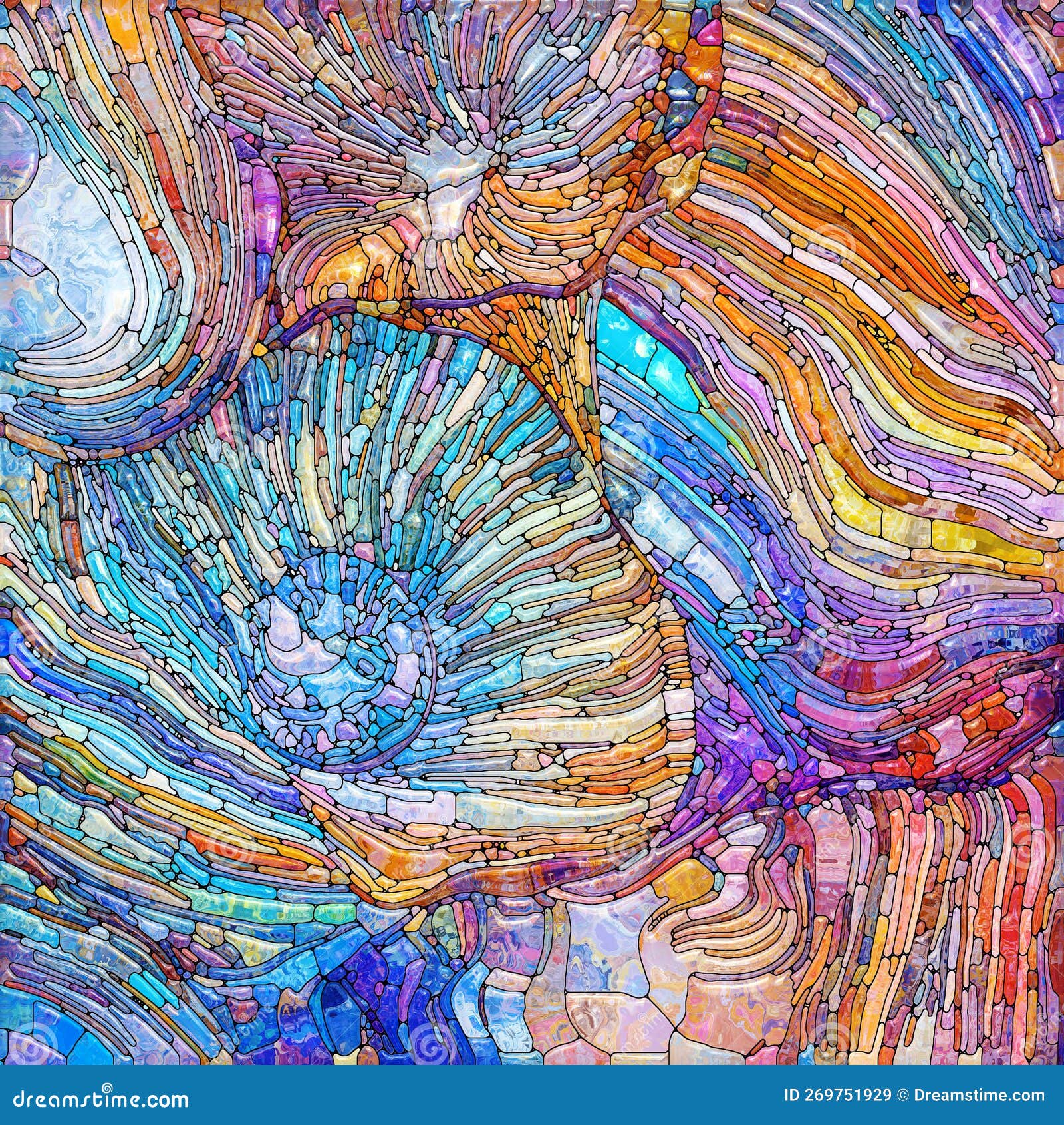 Speed of Vivid Glass stock image. Image of abstract - 269751929