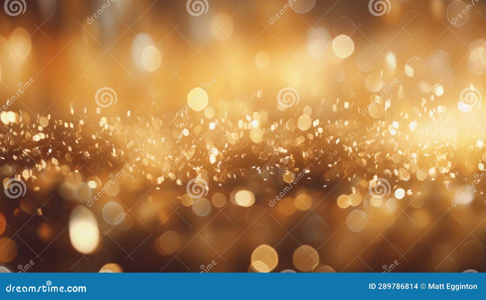 A Shimmering Gold Glitter Background Stock Illustration - Illustration ...
