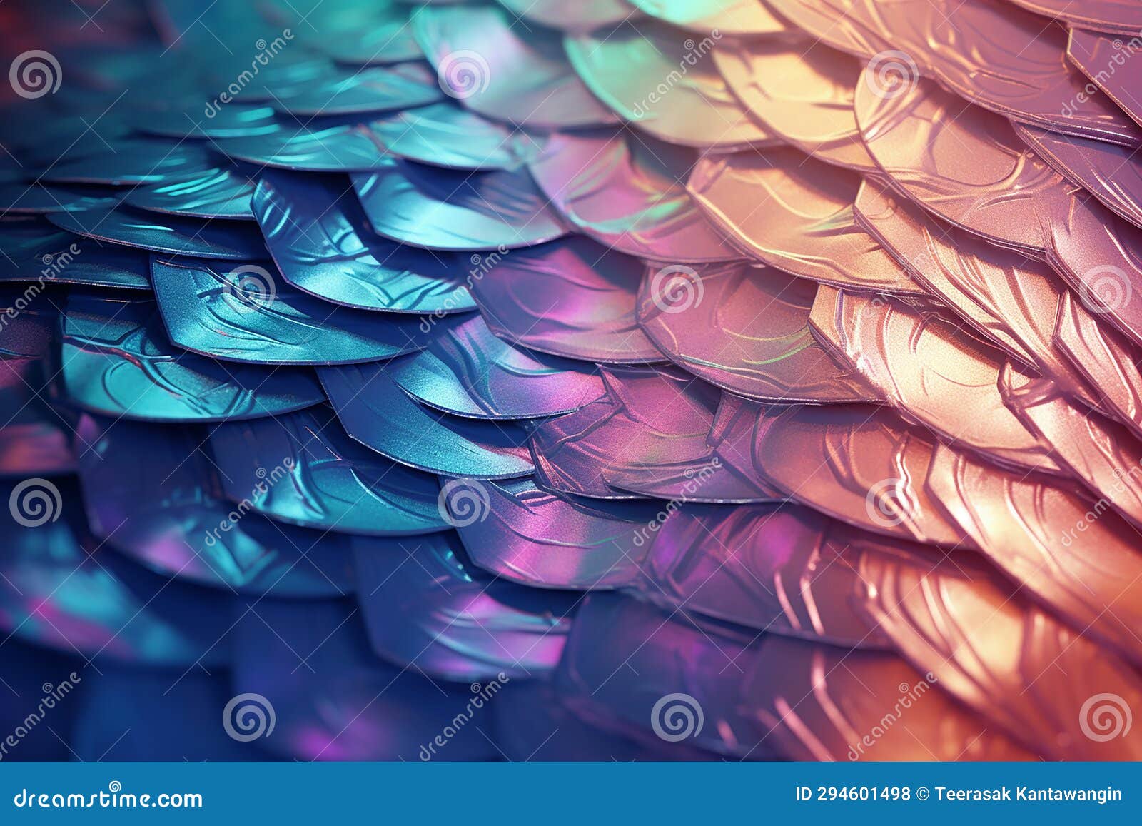 Shimmering and Iridescent Textures that Give a Multidimensional ...