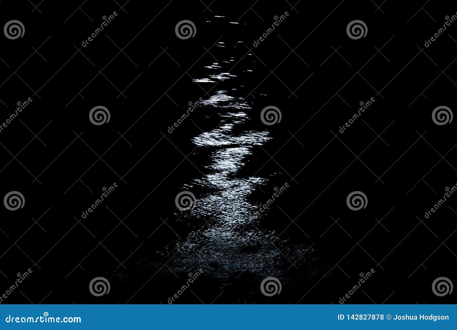 Abstract Silver Moonlight on Water Background Stock Photo - Image of ...