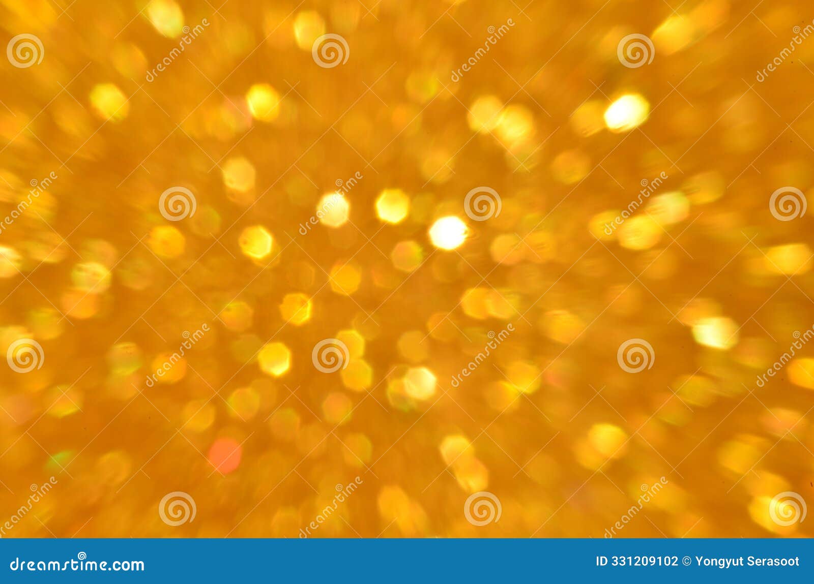 Shimmering Light that is Sliding on the Yellow Surface Stock Photo ...