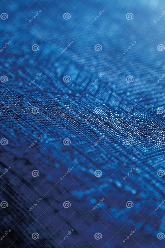 Shimmering Pixel Triangles on Deep Blue Gradient, Forming Captivating ...