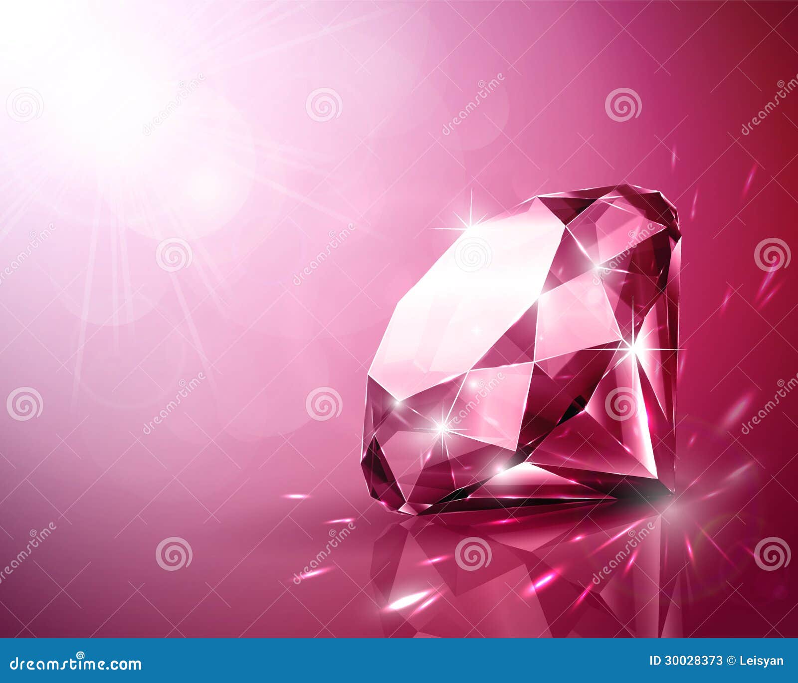 Ruby stock vector. Illustration of diamant, luxury, jewelery - 30028373