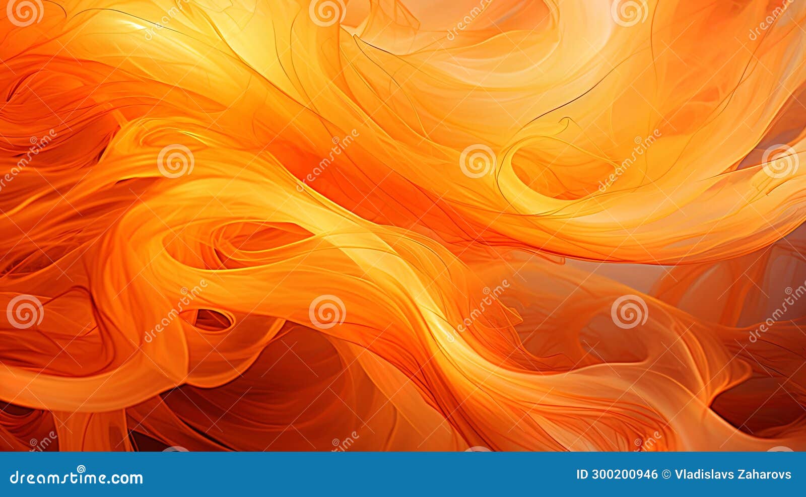 The Shimmering Texture of Fiery Vortices with Smooth Forms Stock ...