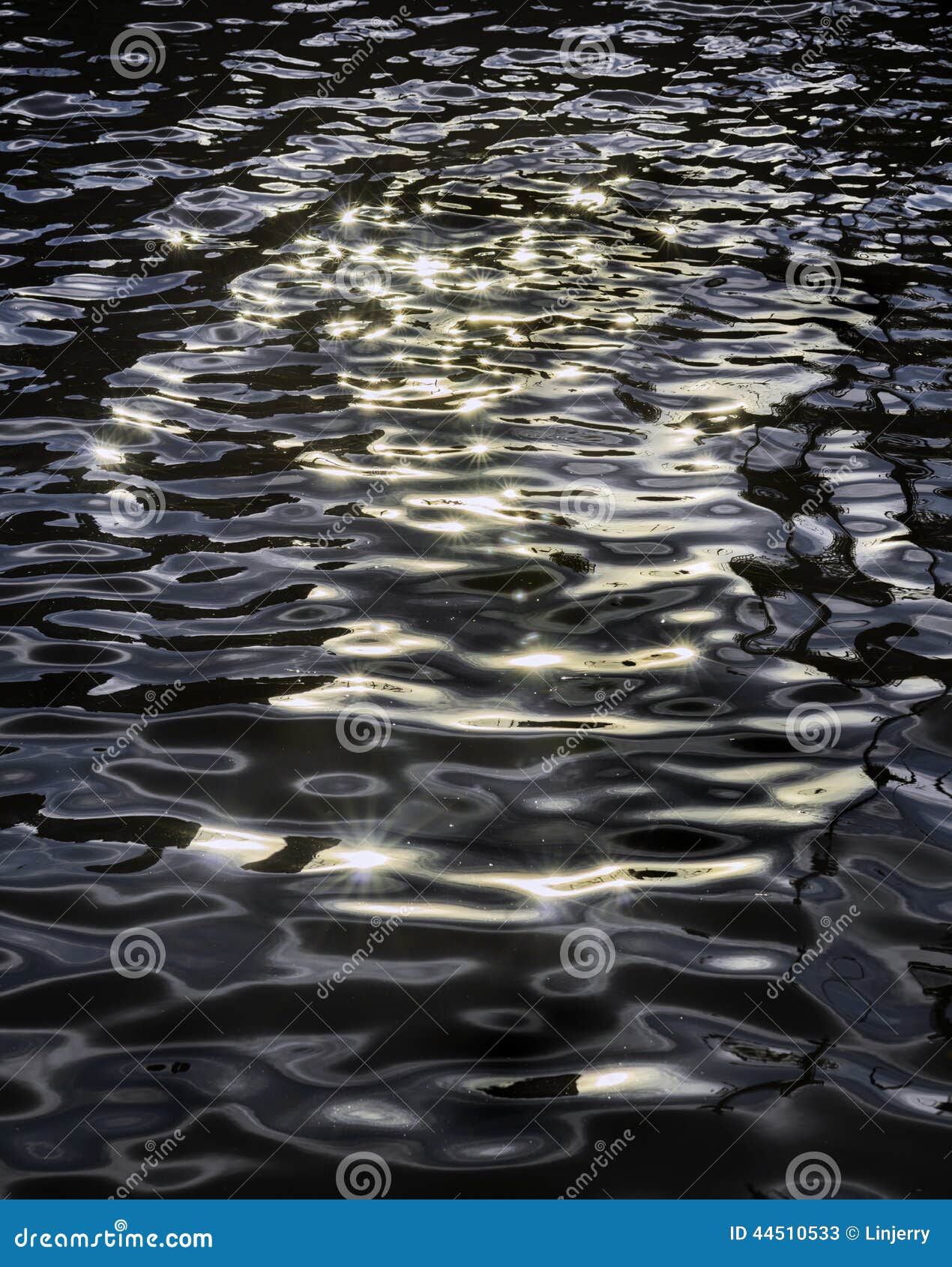 Shimmering water stock image. Image of deep, beauty, sunlight - 44510533