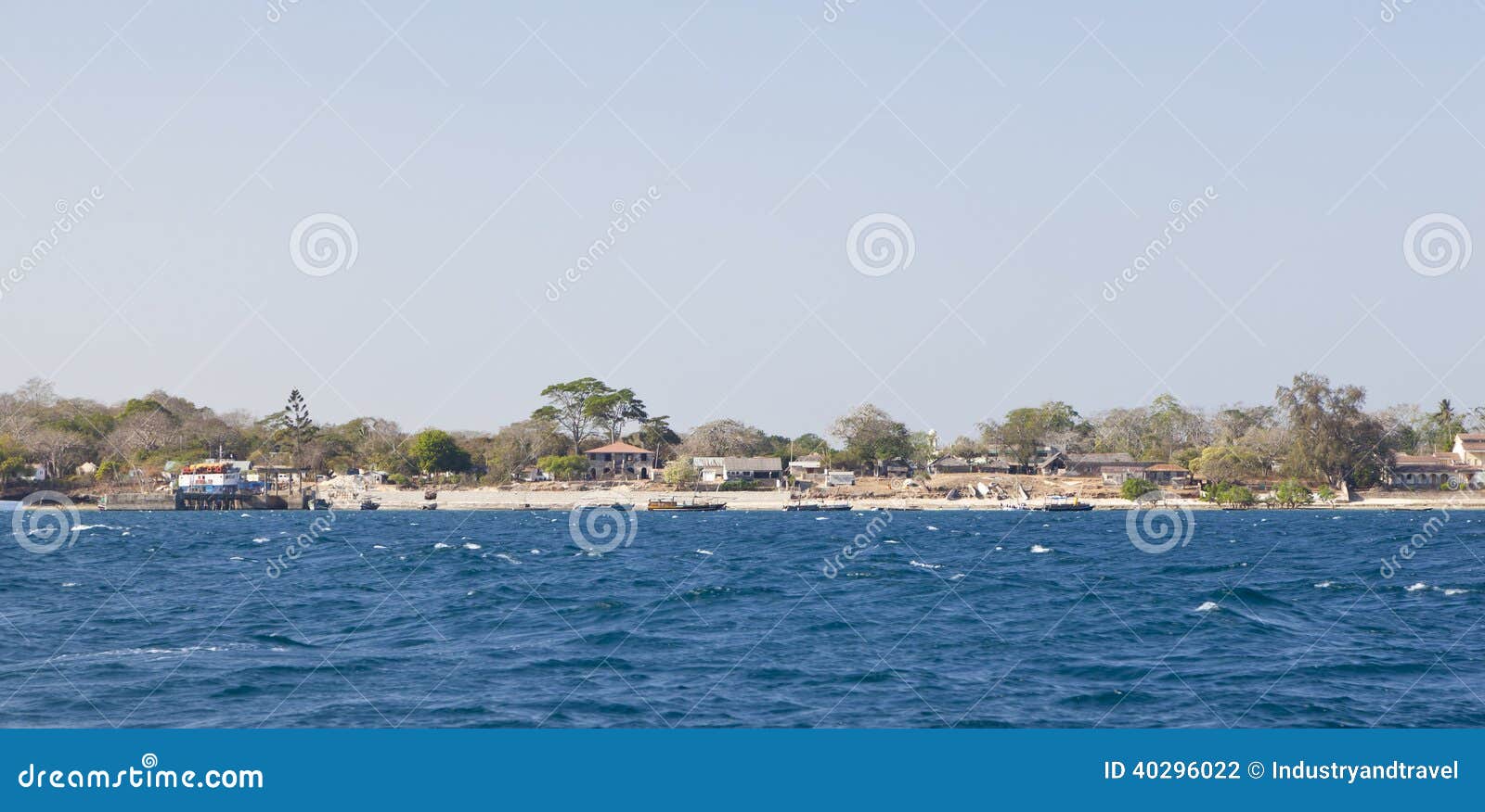 Shimoni, Kenia foto de archivo. Imagen de paisaje, ciudad - 40296022