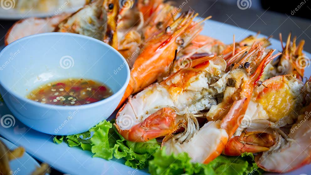 Shimp stock image. Image of barbecue, fresh, cuisine - 64531091