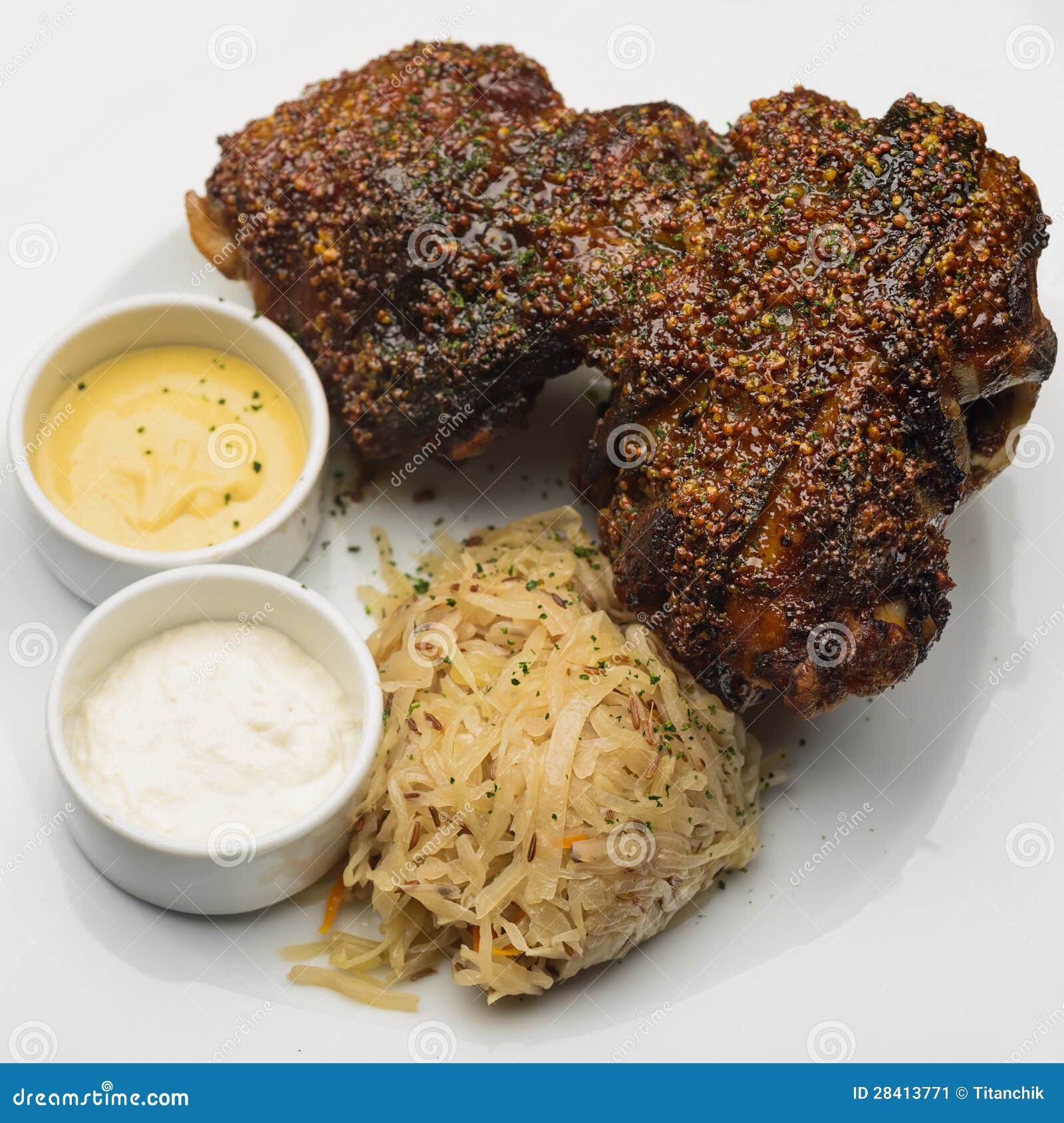 Shin stock image. Image of beef, portion, cooked, preparation - 28413771