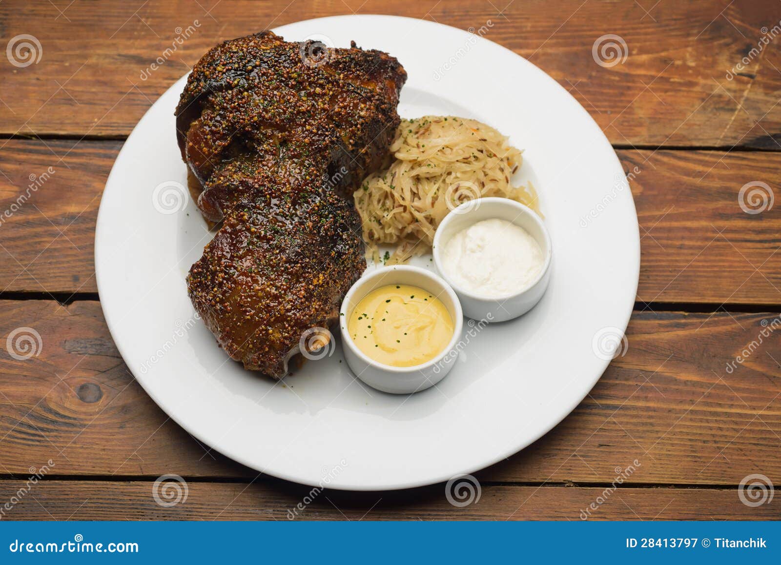 Shin stock image. Image of roast, prepared, spice, snack - 28413797