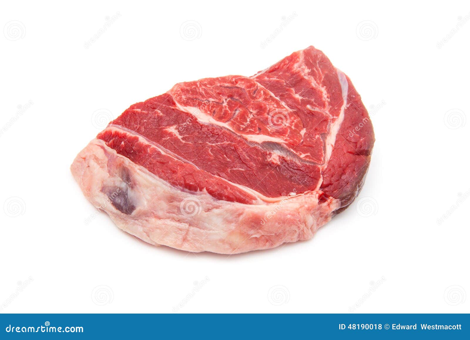 Shin of Beef Meat Isolated on a White Studio Background, Stock Photo ...