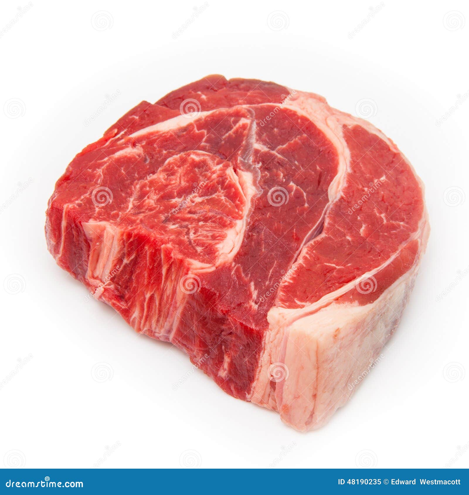 Shin of Beef Meat Isolated on a White Studio Background, Stock Image ...