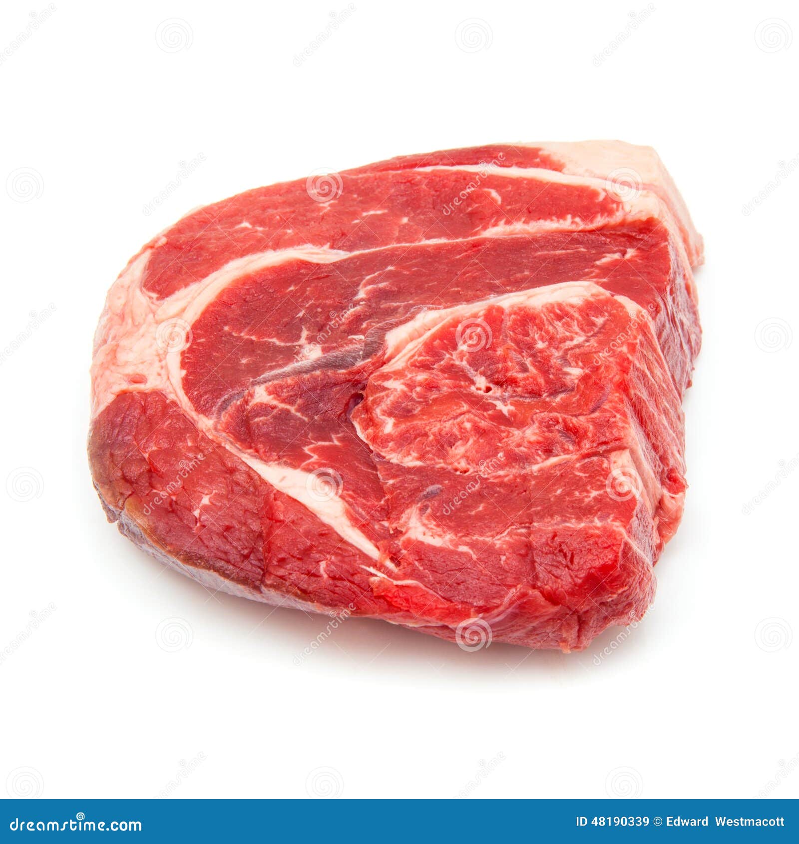 Shin of Beef Meat Isolated on a White Studio Background, Stock Image ...