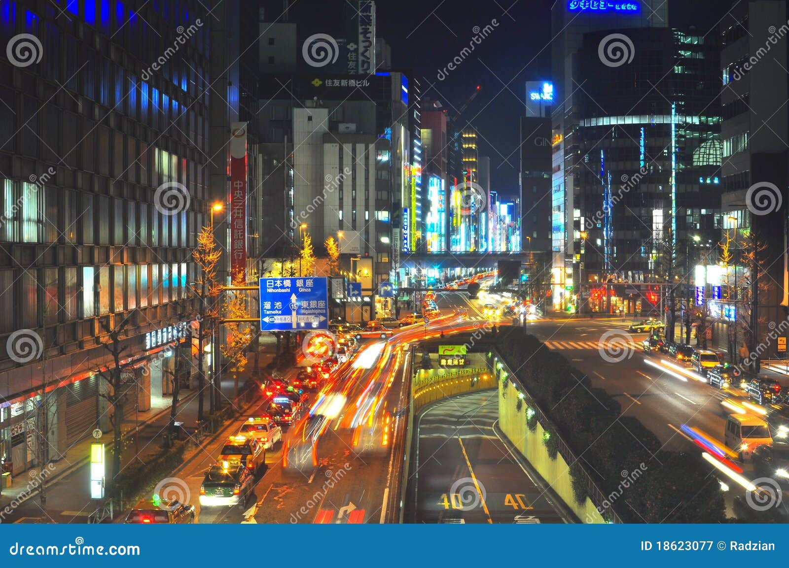 Shinbashi, Tokyo, Japan editorial photography. Image of colors - 18623077