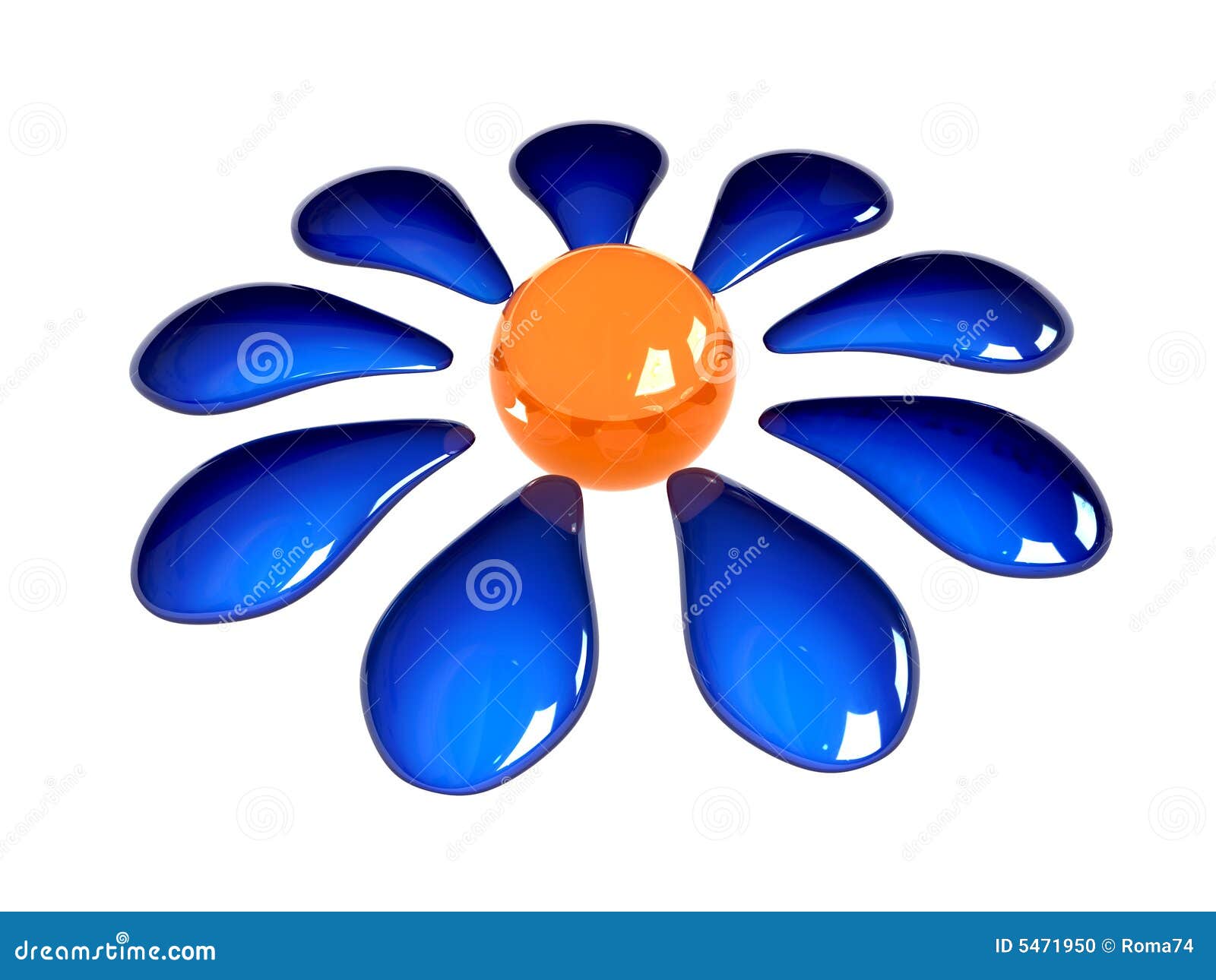 Shine flower. stock illustration. Illustration of society - 5471950