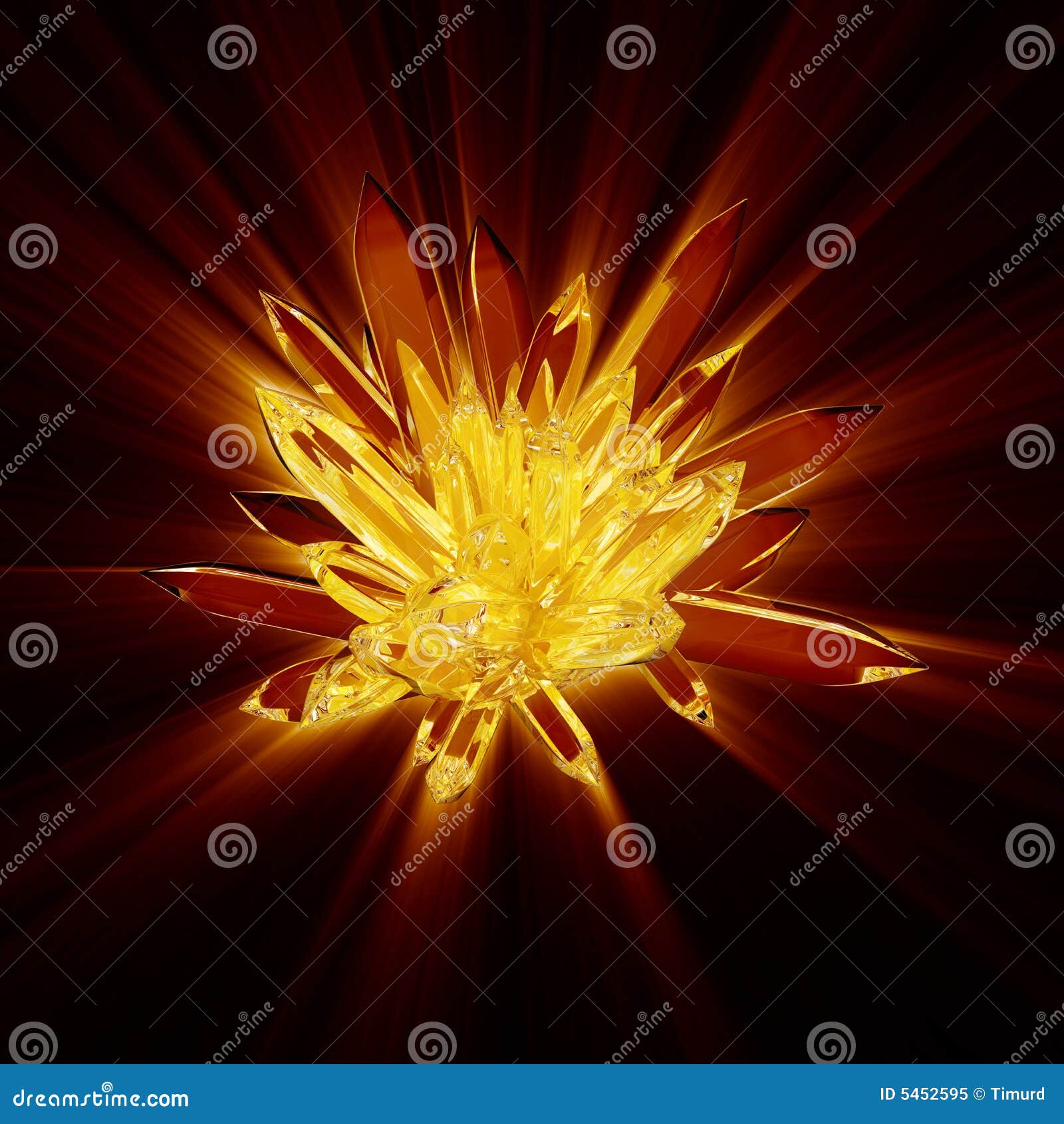 Shine rock crystal stock illustration. Illustration of rock - 5452595