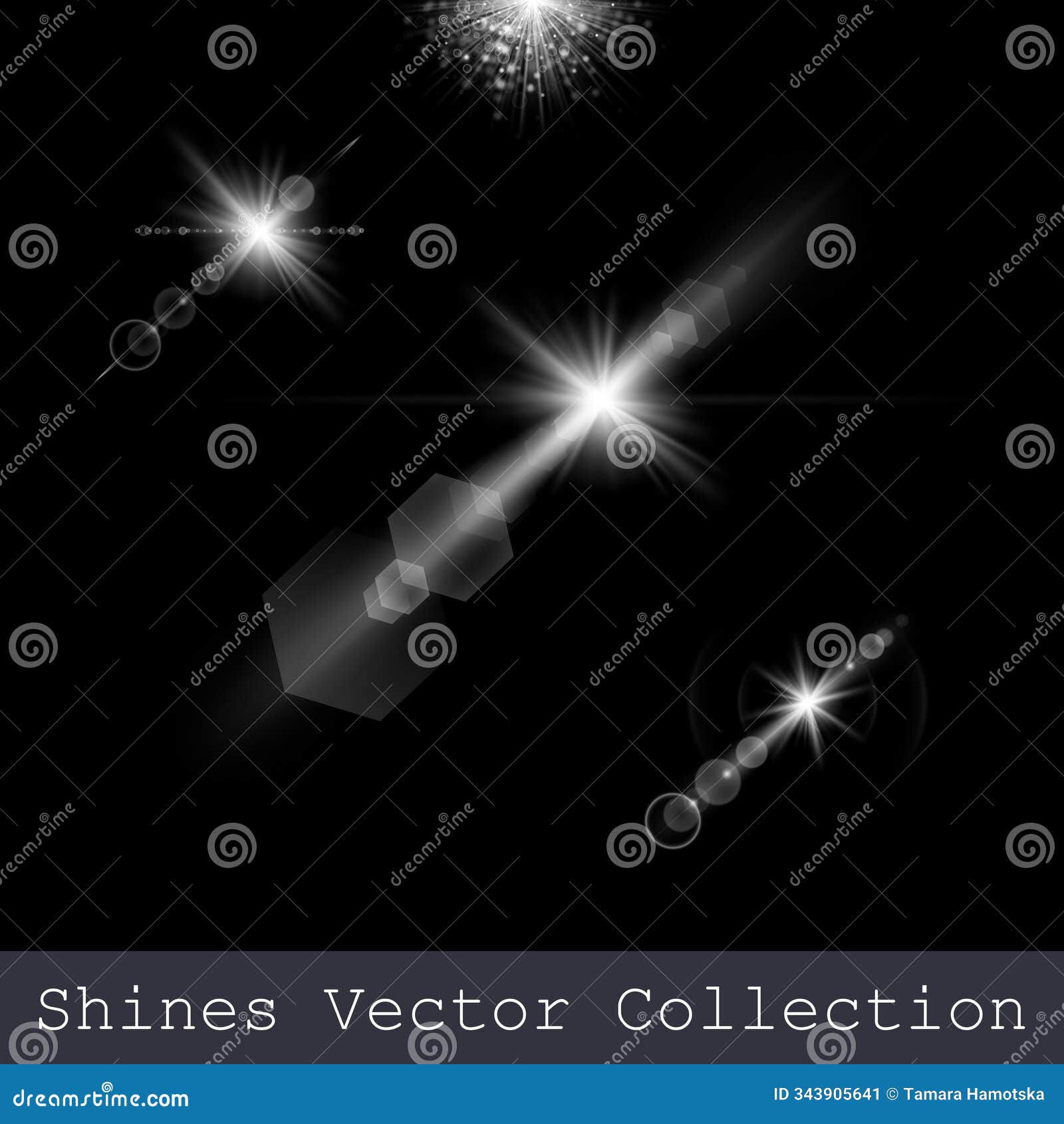 3d Flashlight With Light Isolated On Transparent Background. Realistic ...