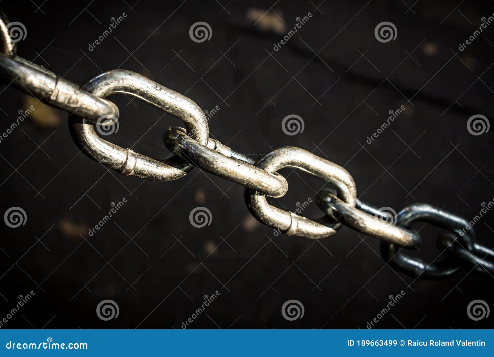 Shiney dramatic chain stock image. Image of detail, physical - 189663499