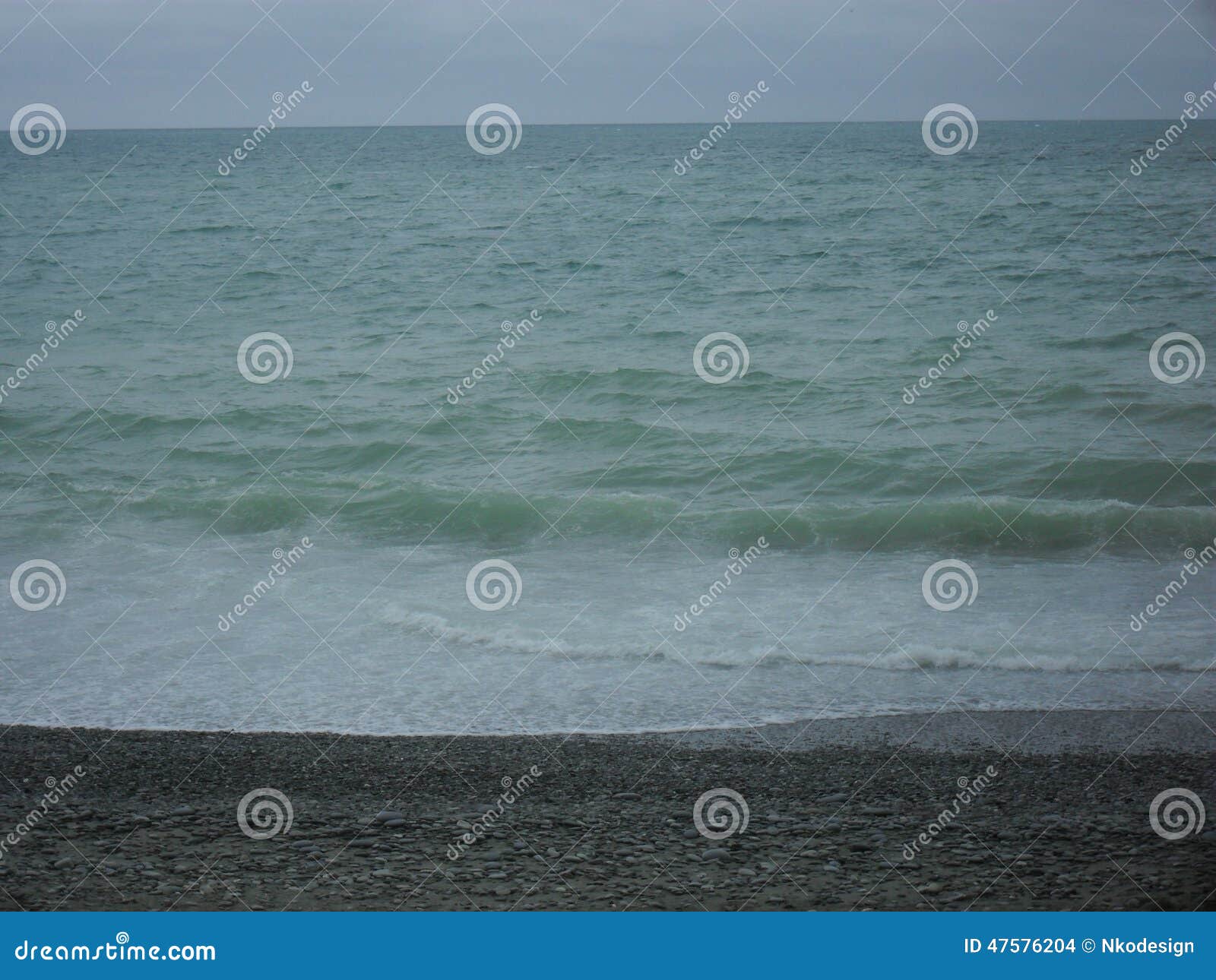 Shingle Beach Shoreline stock photo. Image of seascape - 47576204