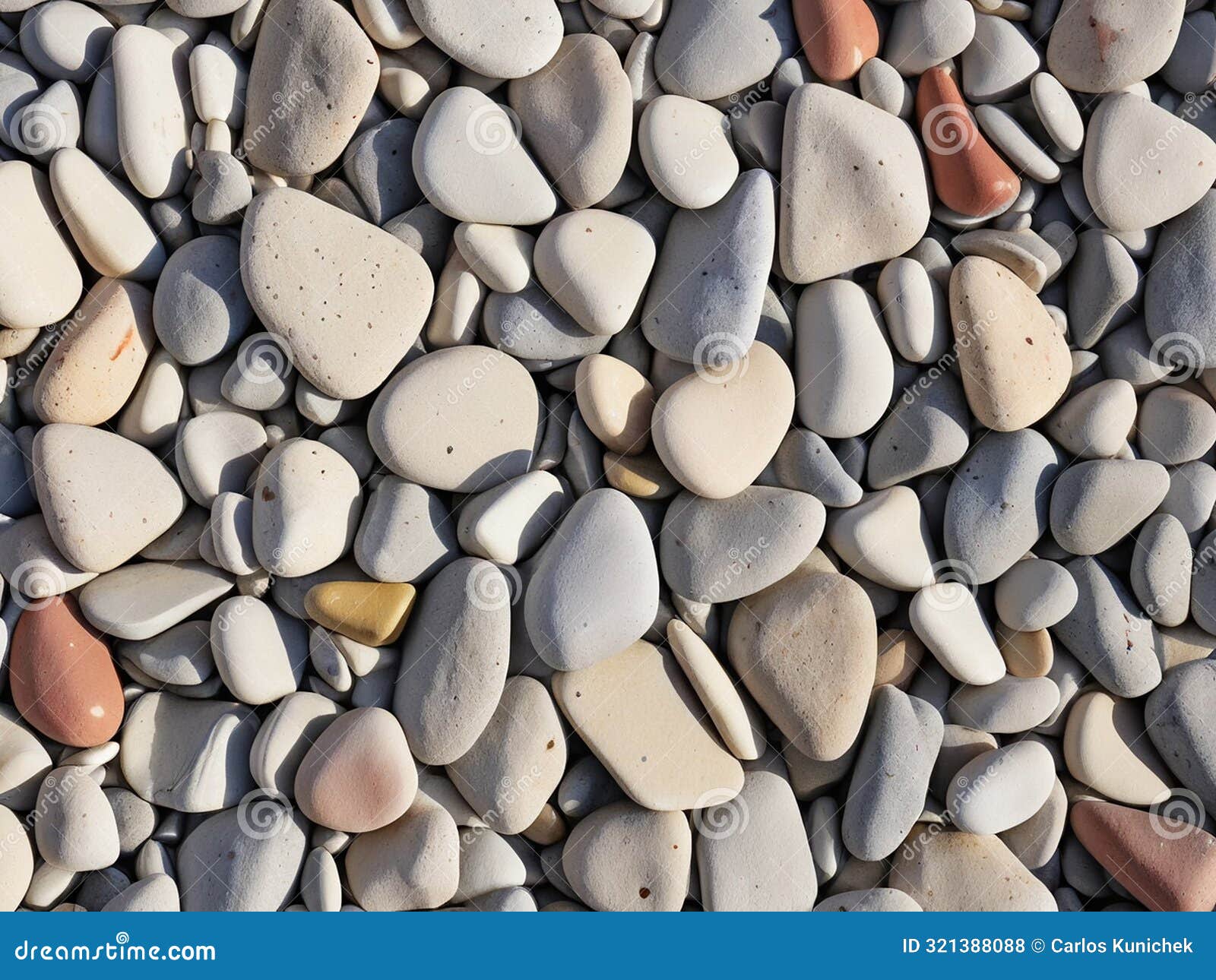 Shingle or Gravel Background of Stones and Pebbles - Generated by Ai ...