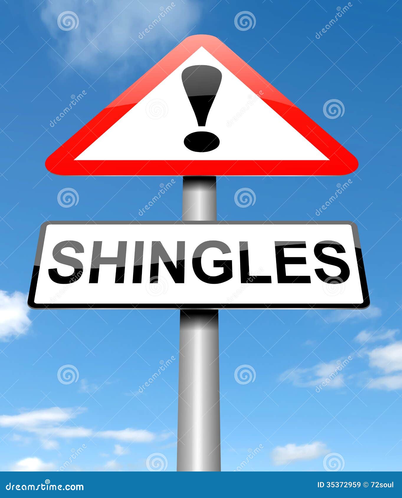 Shingles concept. stock illustration. Illustration of pain - 35372959