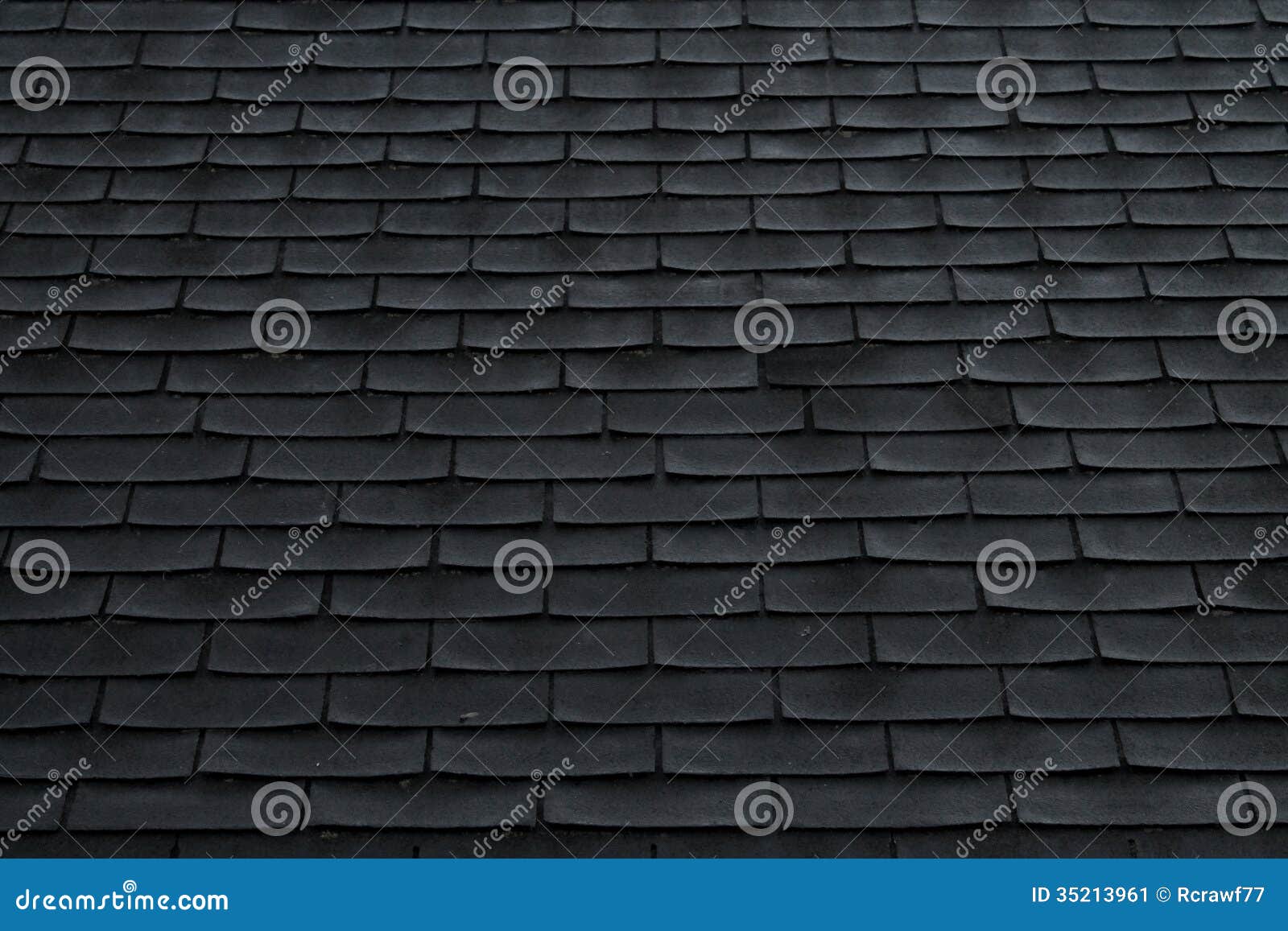 Black Roof Shingles Texture