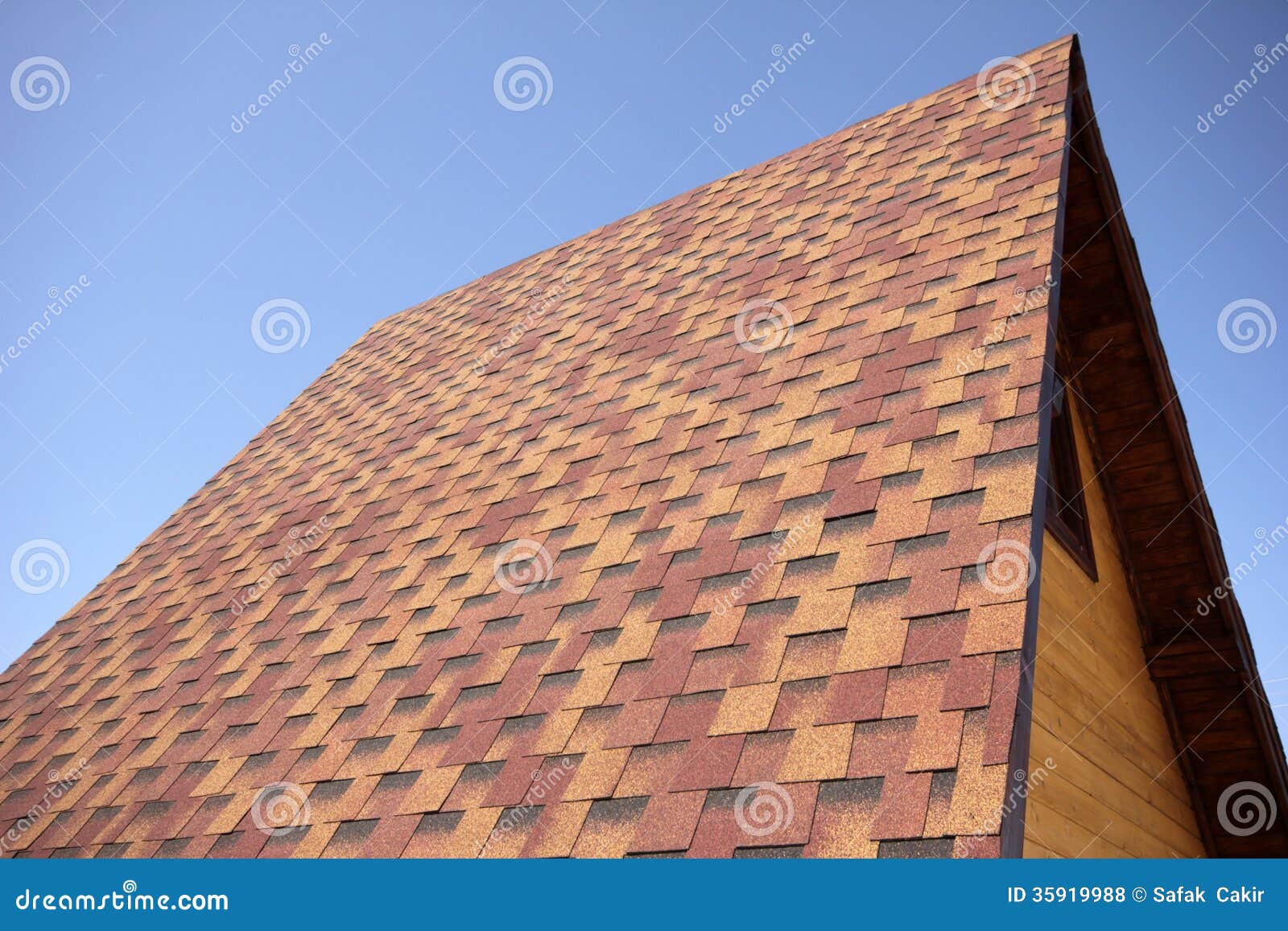 Shingles roof stock photo. Image of classic, construction - 35919988