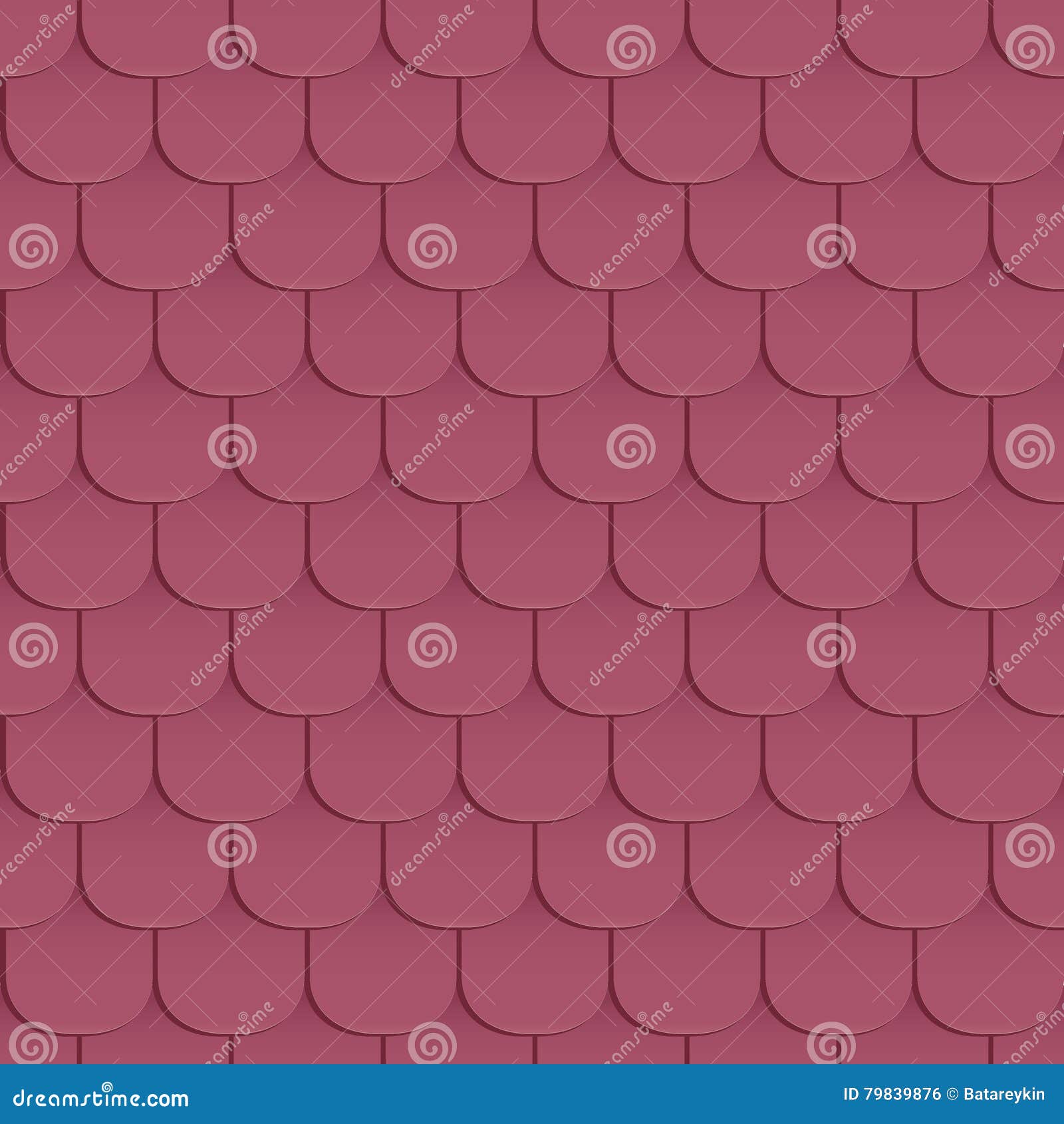 Set Of Shingles Roof Seamless Patterns Vector Illustration ... Set Of Shingles Roof Seamless Patterns Vector Illustration ...