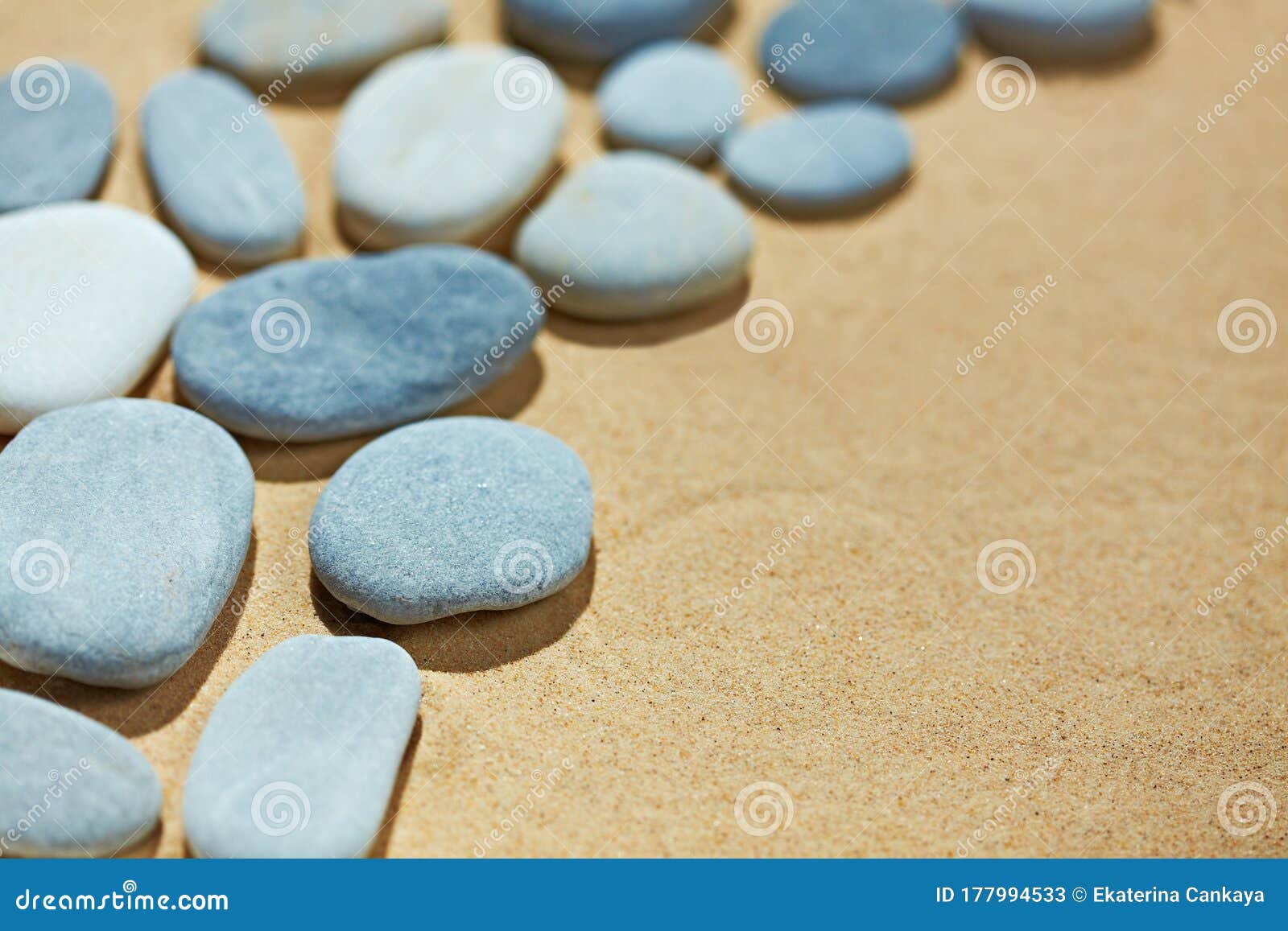 Shingles on Shore Close Up Texture Stock Image - Image of shingle, sand ...