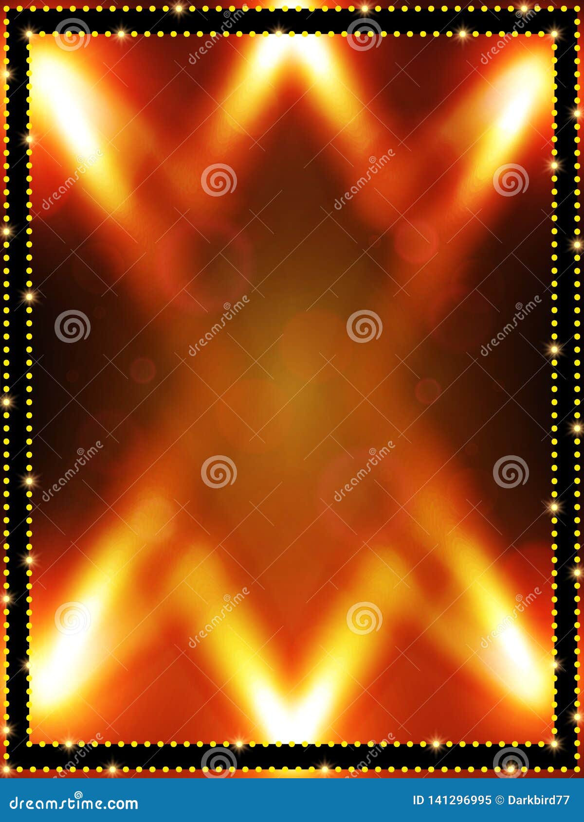 Shining Abstract Background with Spotlights Stock Illustration ...