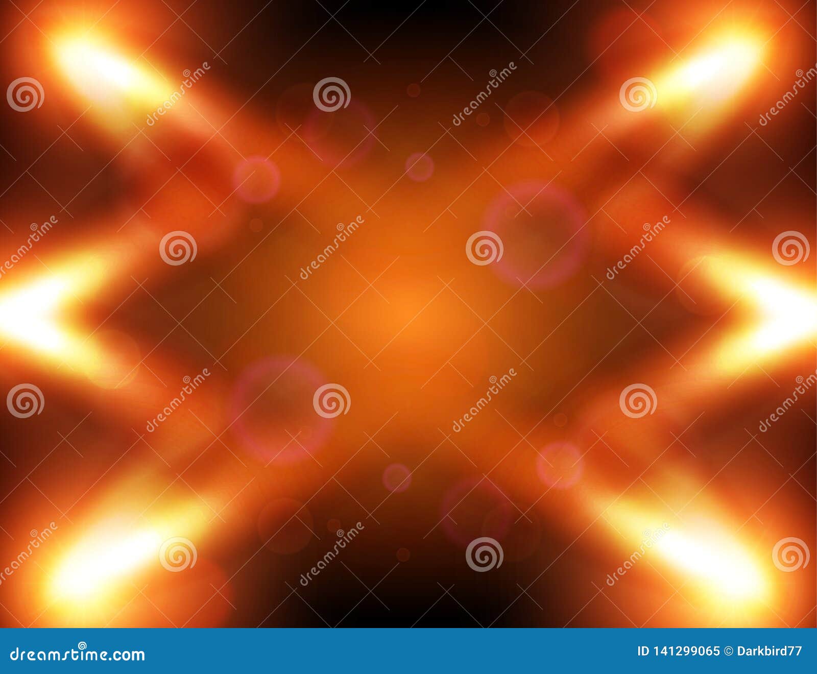 Shining Abstract Background with Spotlights Stock Illustration ...