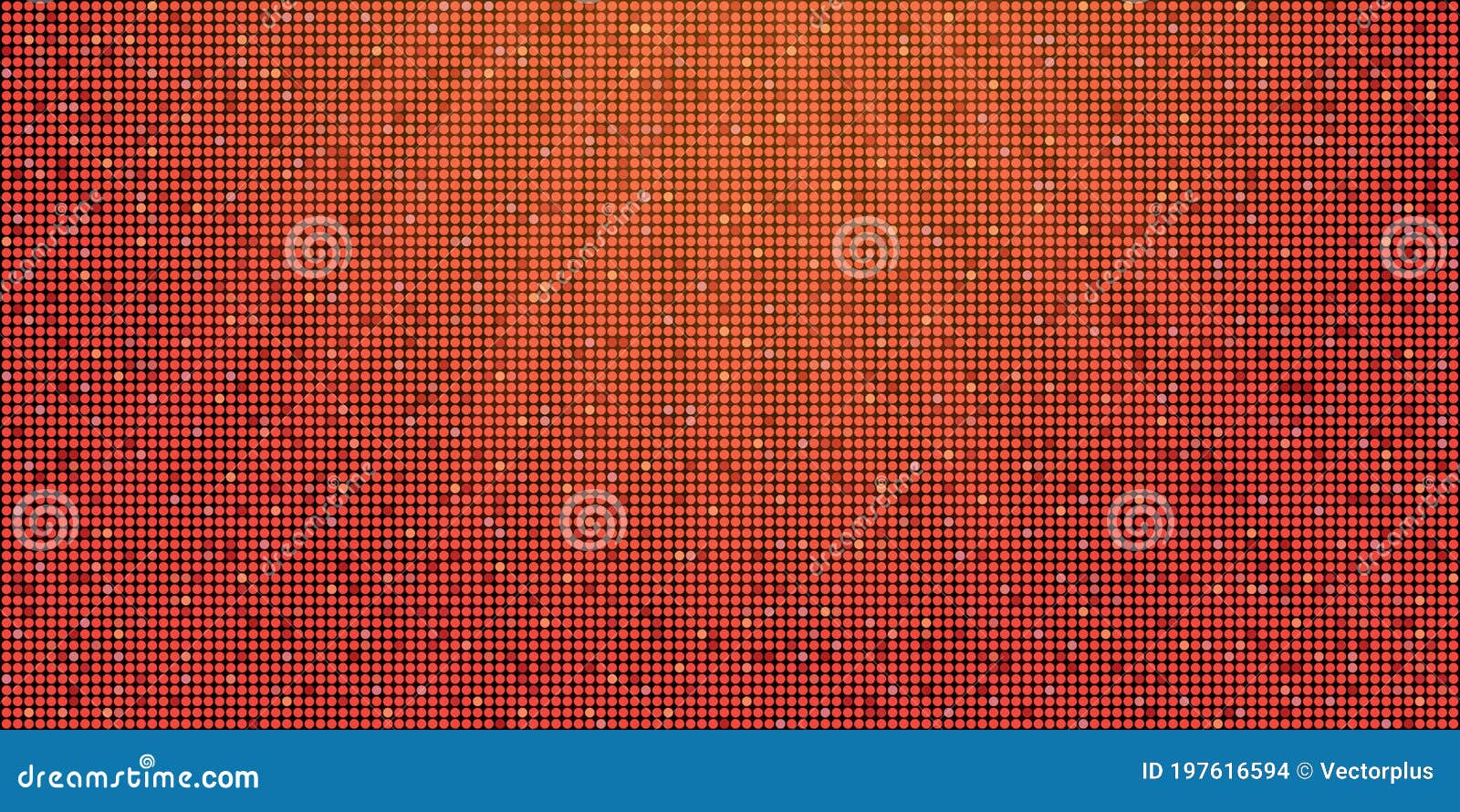 Shining Abstract Bright Red Seamless Mosaic Background. Disco Style ...