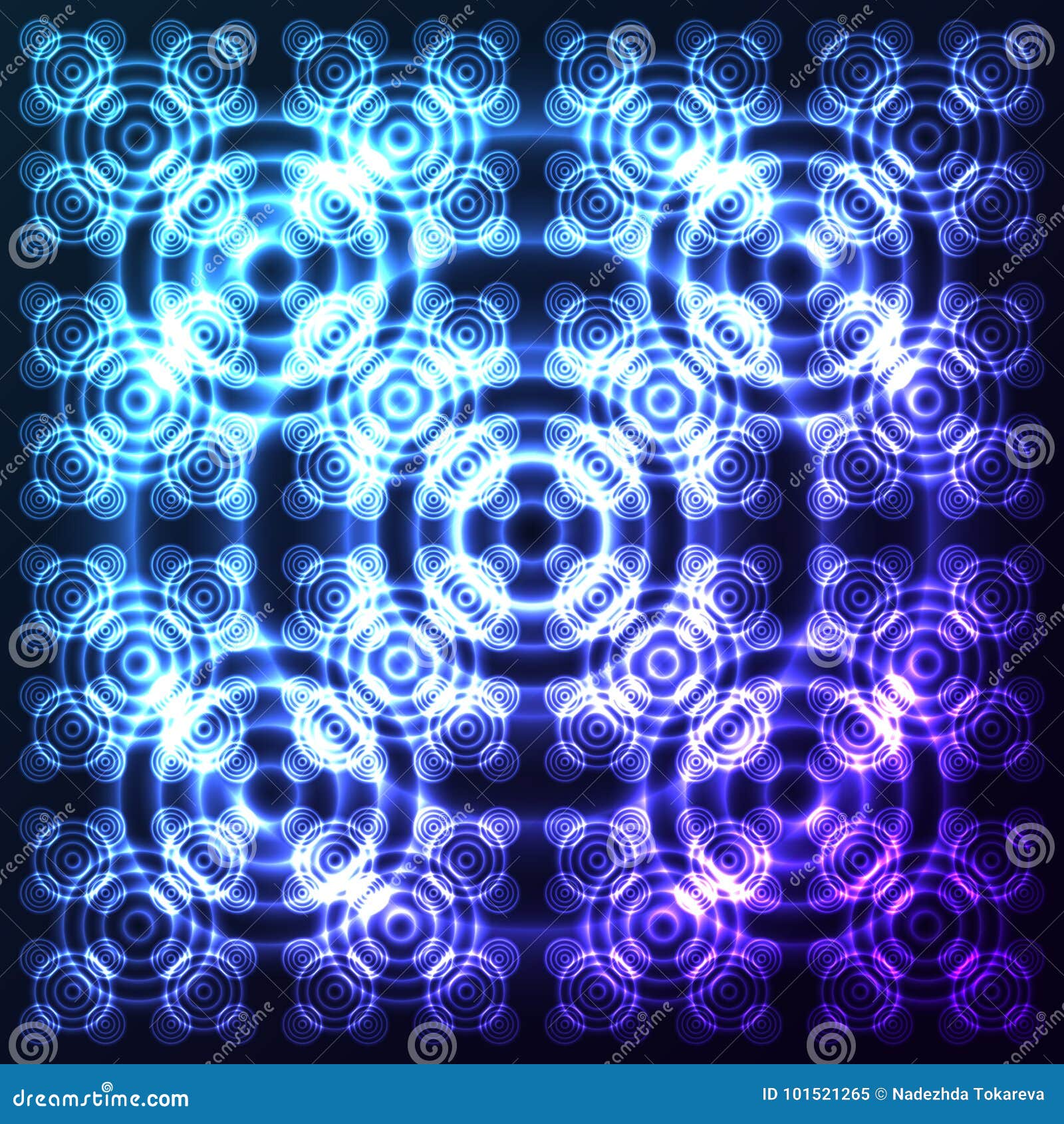 Shining Abstract Rounds Background Stock Vector - Illustration of blue ...