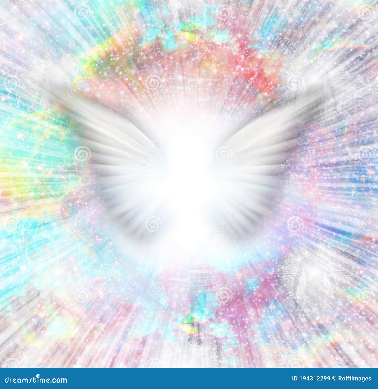 Angel light stock illustration. Illustration of hope - 194312299