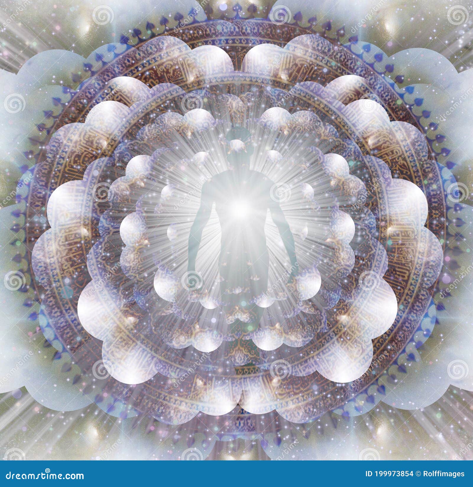 Shining Aura And Rays Of Light Stock Image | CartoonDealer.com #207265531