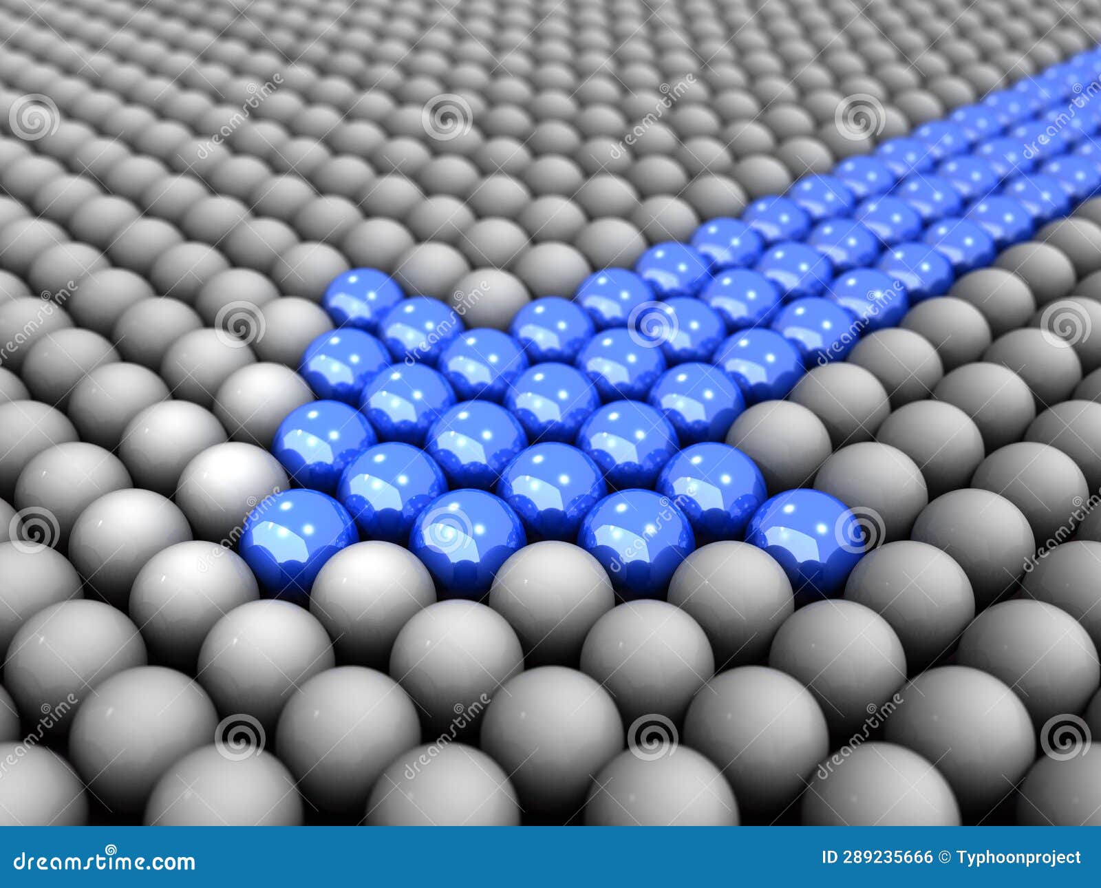 Shining Blue Arrow. Forward and Progress. Attack and Aggression. an ...