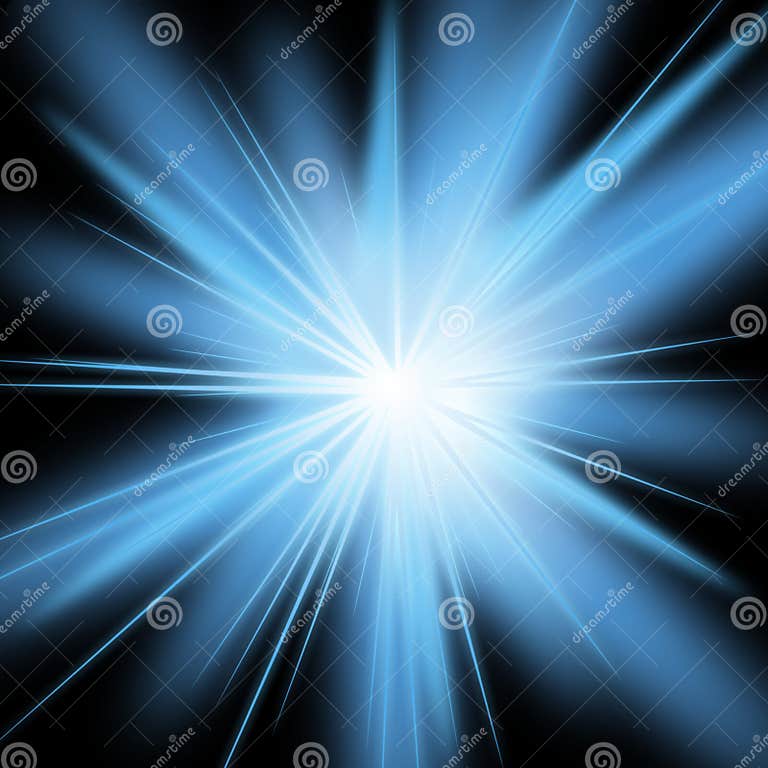 Shining blue star stock illustration. Illustration of flame - 8507618
