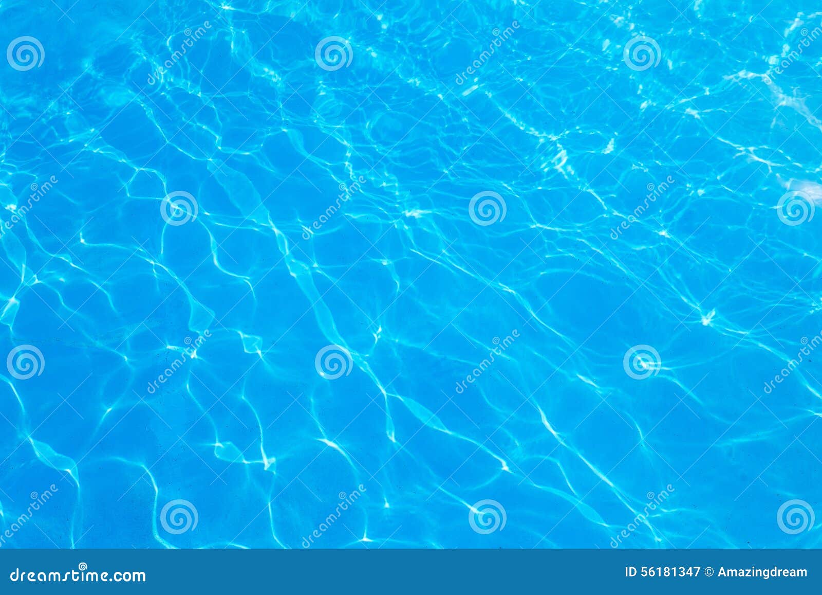 Shining Blue Water Ripple Background Stock Image - Image of bright ...
