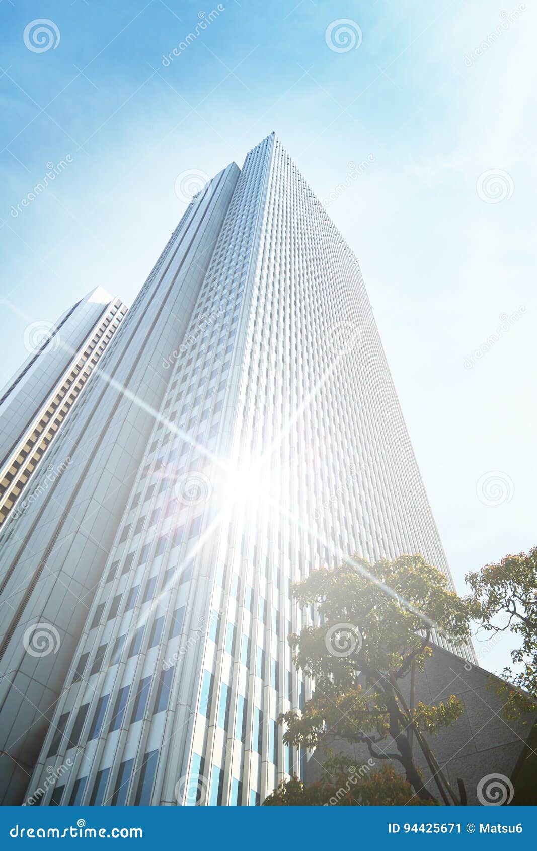 Shining business building stock image. Image of office - 94425671
