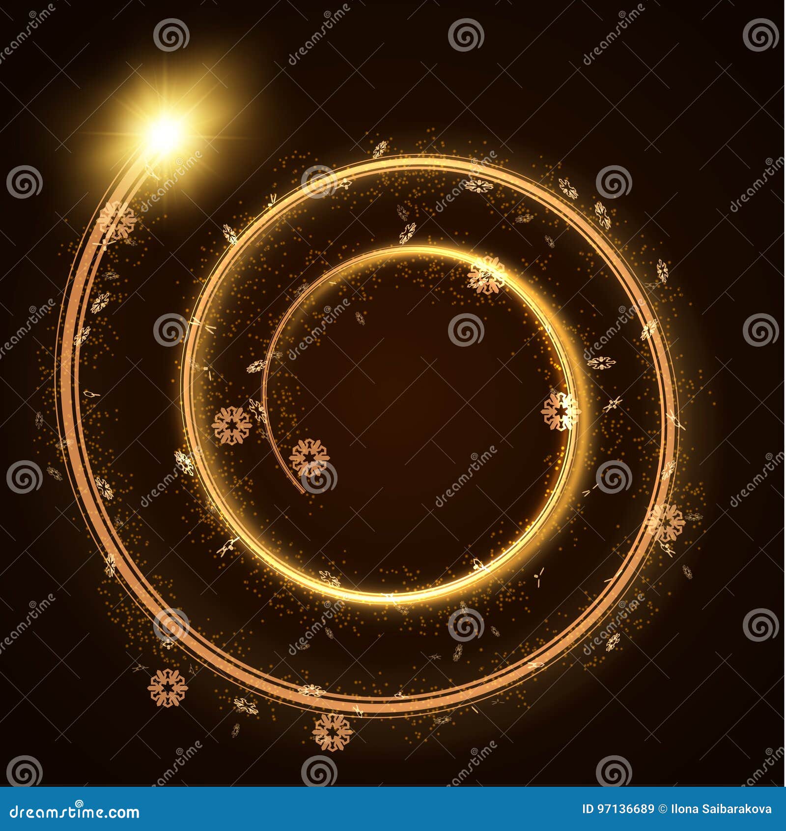 Shining Frame Vector Background. EPS10 Stock Vector - Illustration of ...