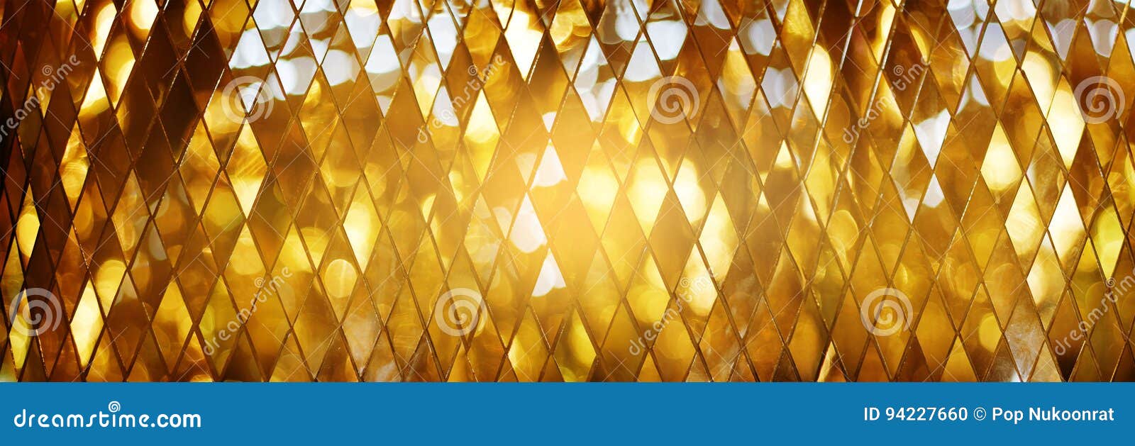 Shining Golden Mosaic Glass Texture Background Stock Photo - Image of ...