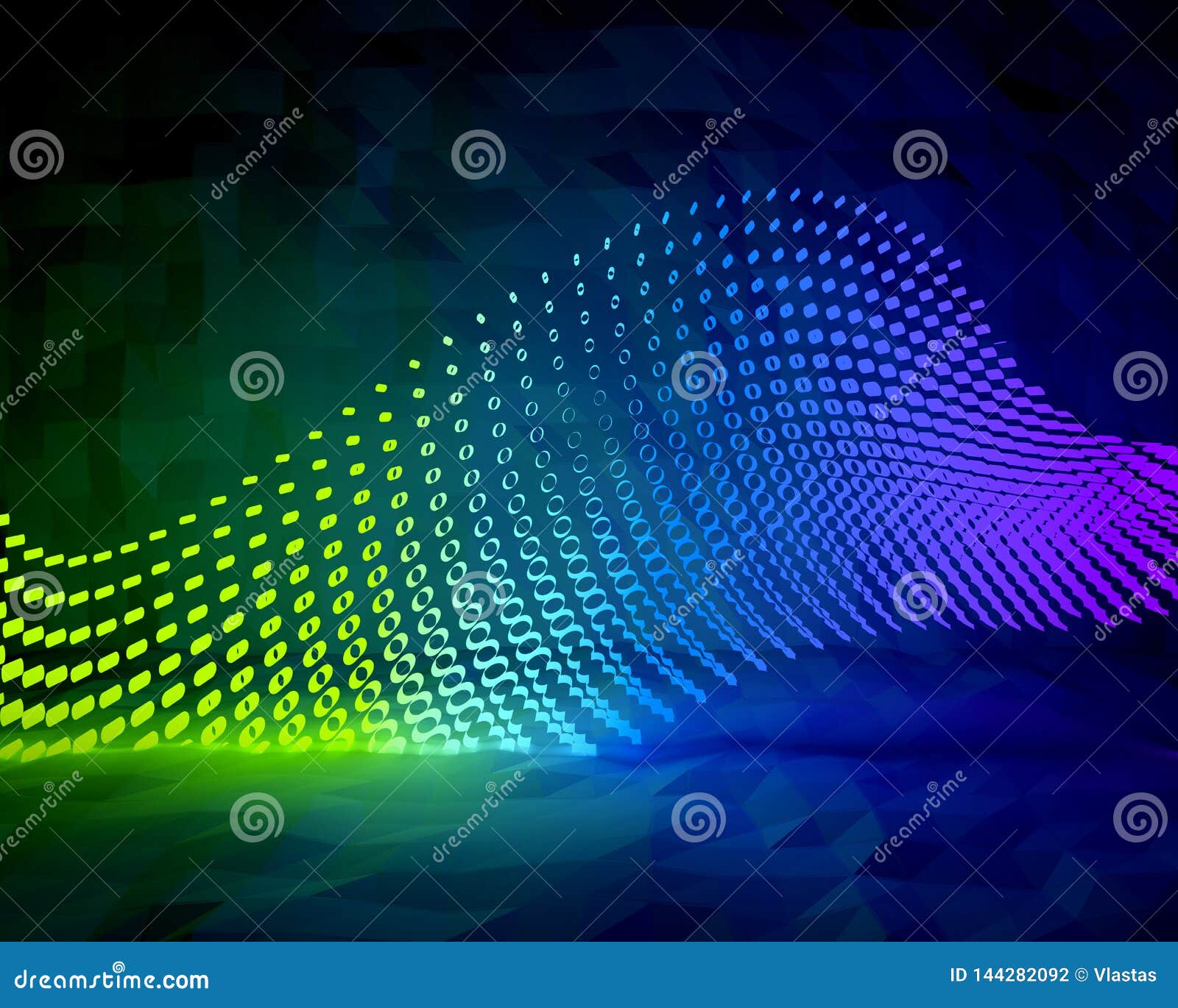 Shining Halftone Abstract Shape Stock Illustration - Illustration of ...